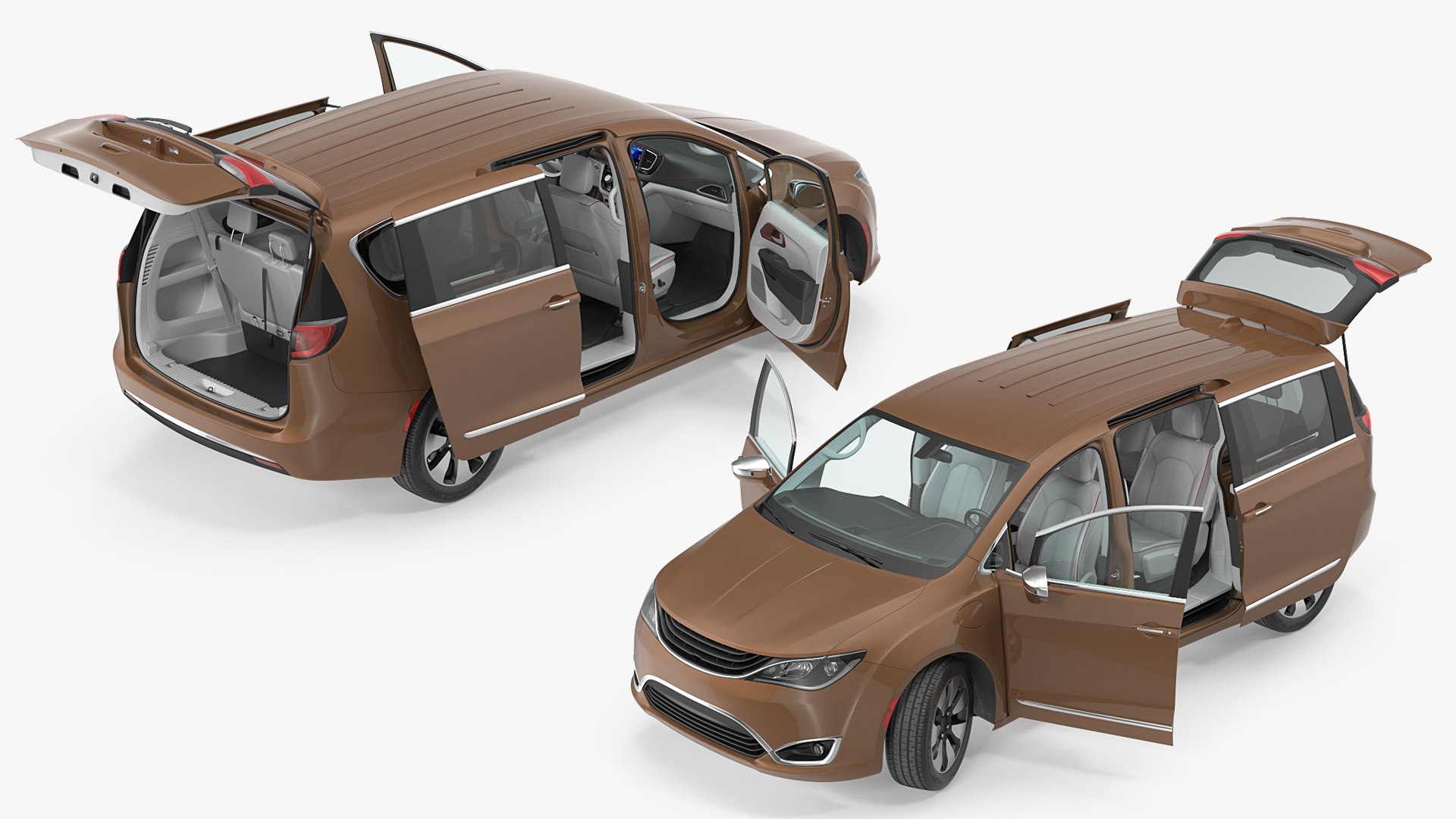 Free family minivan rigged car 3D model - TurboSquid 1640906