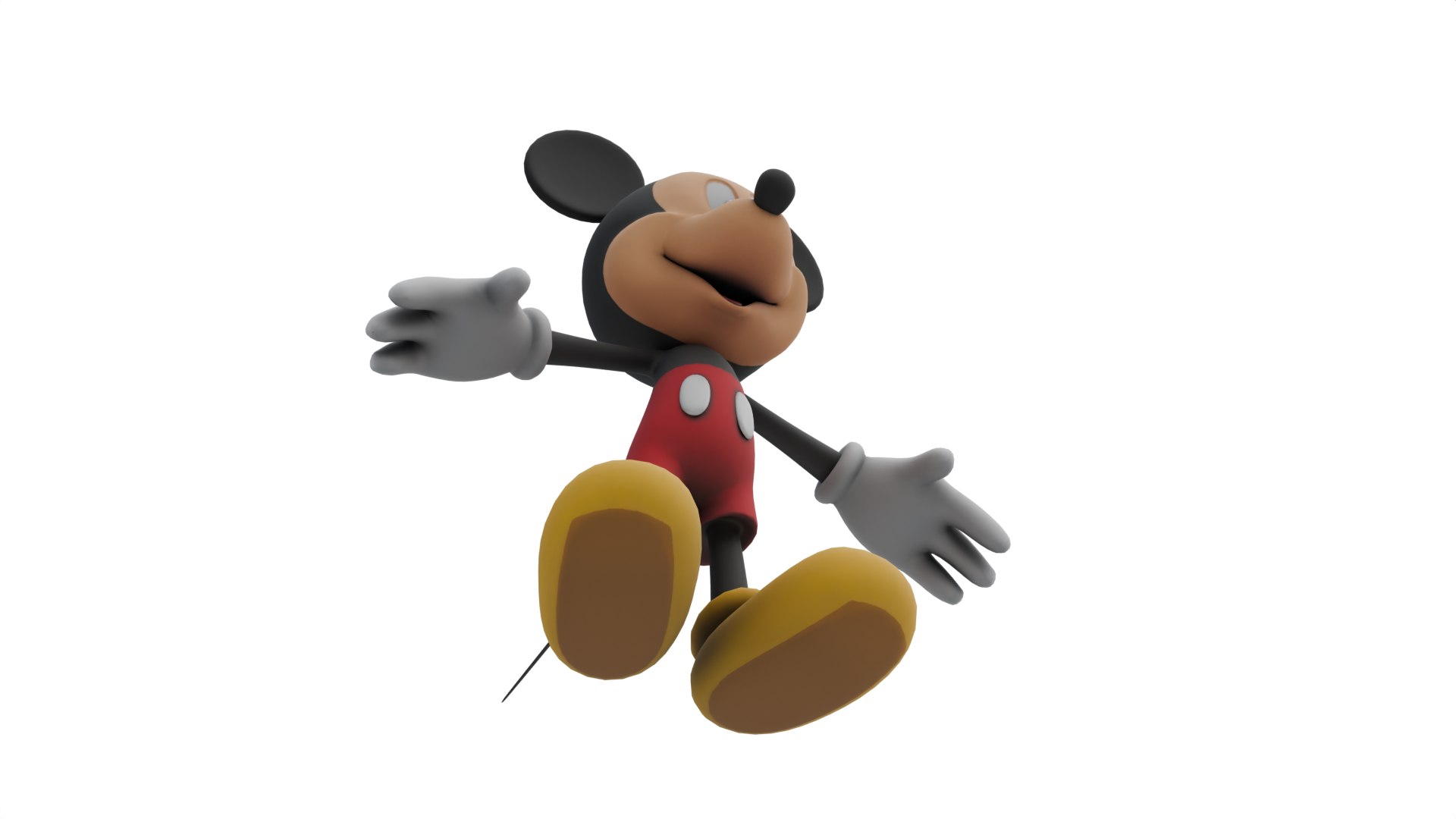 Mickey Mouse 3D Model - TurboSquid 2447410