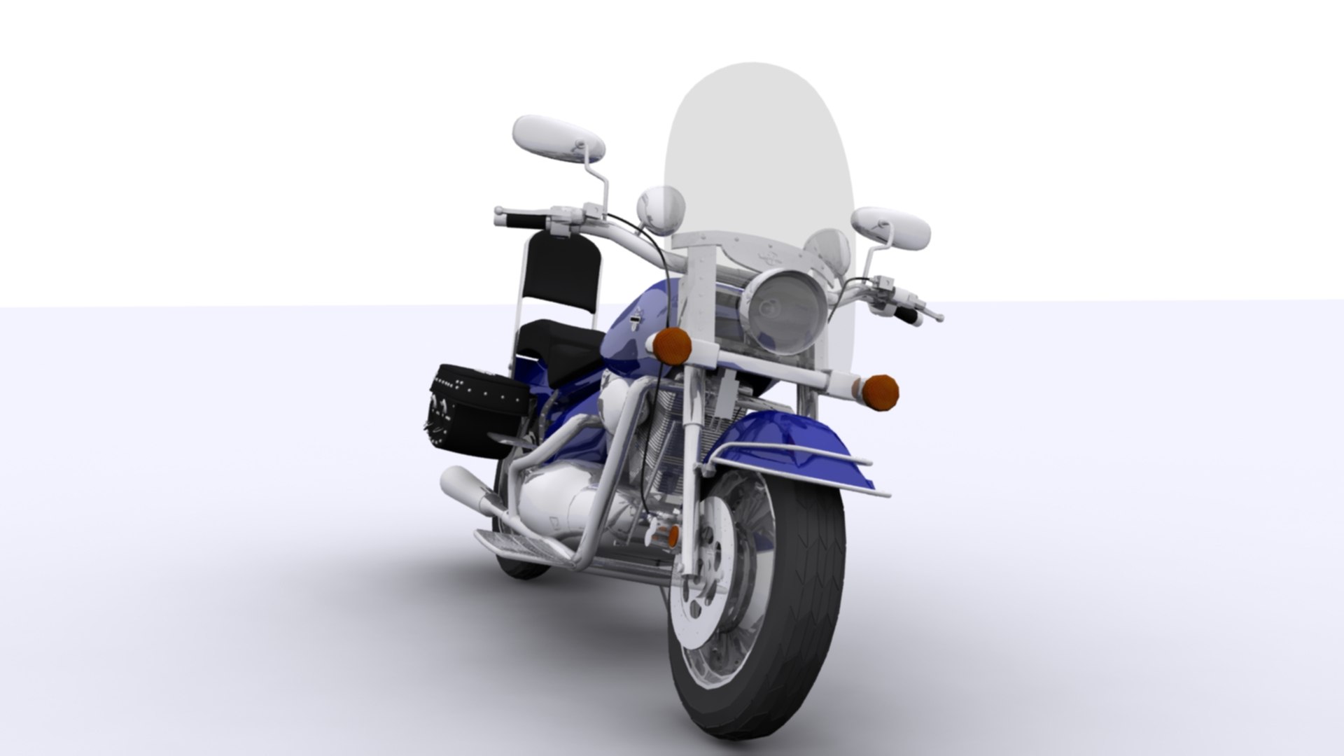 Cruiser Motorcycle 3D Model - TurboSquid 2217247