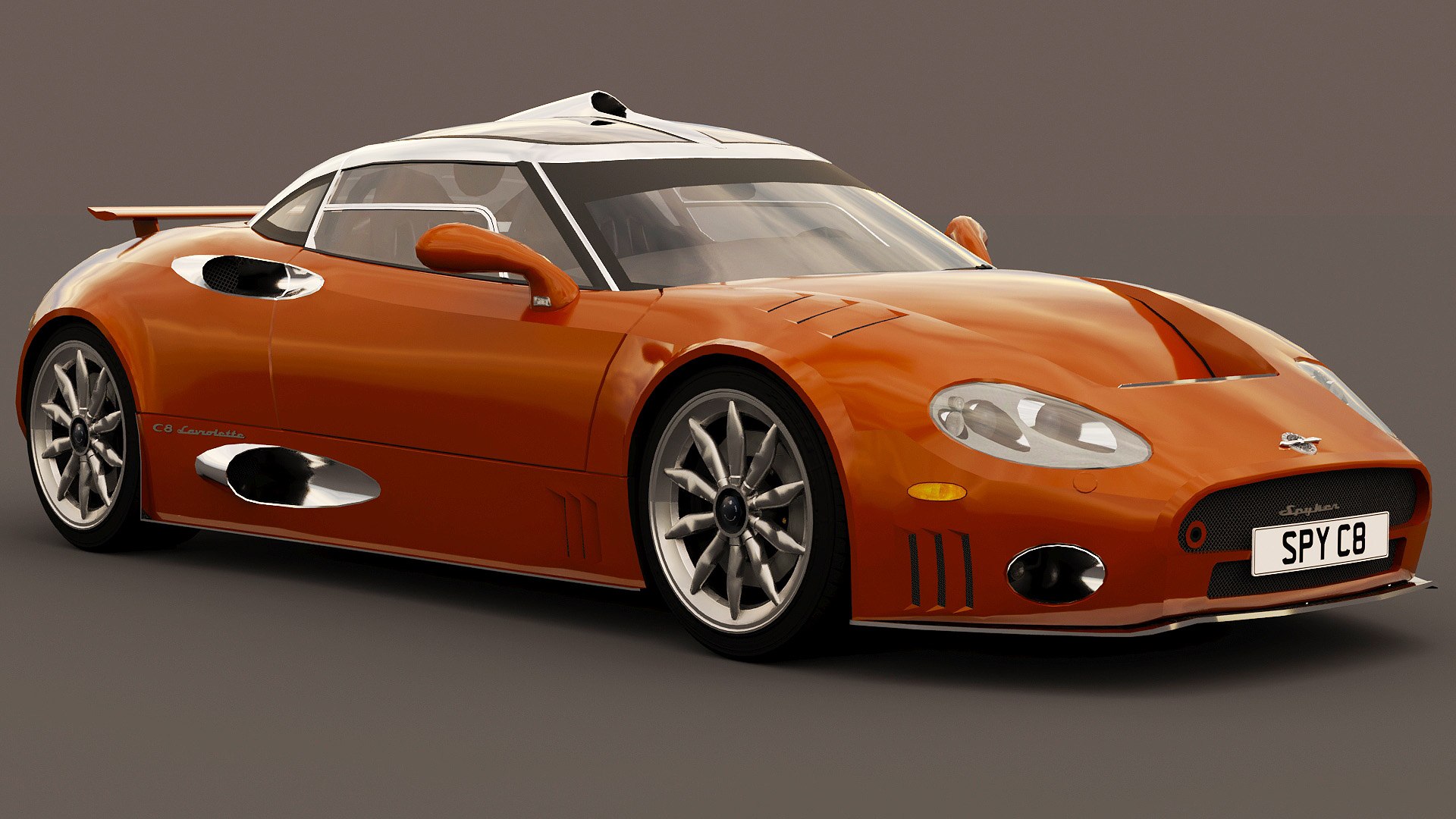 3D Model Spyker C8 Laviolette 2008 - TurboSquid 2352768