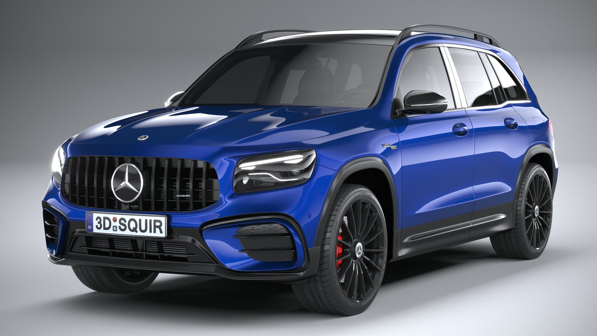 3D Mercedes-Benz GLB35 AMG 2024 - TurboSquid 2052129