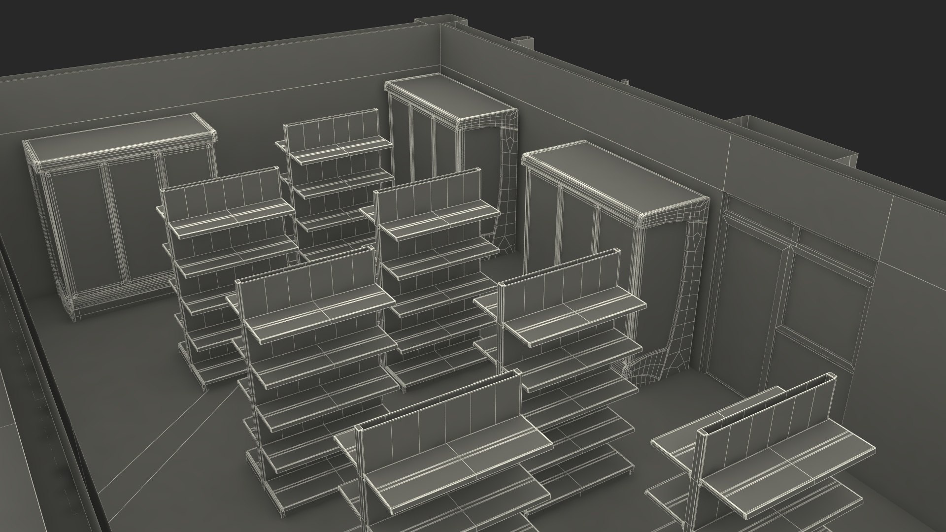 3D Small Shop Building model - TurboSquid 2116278