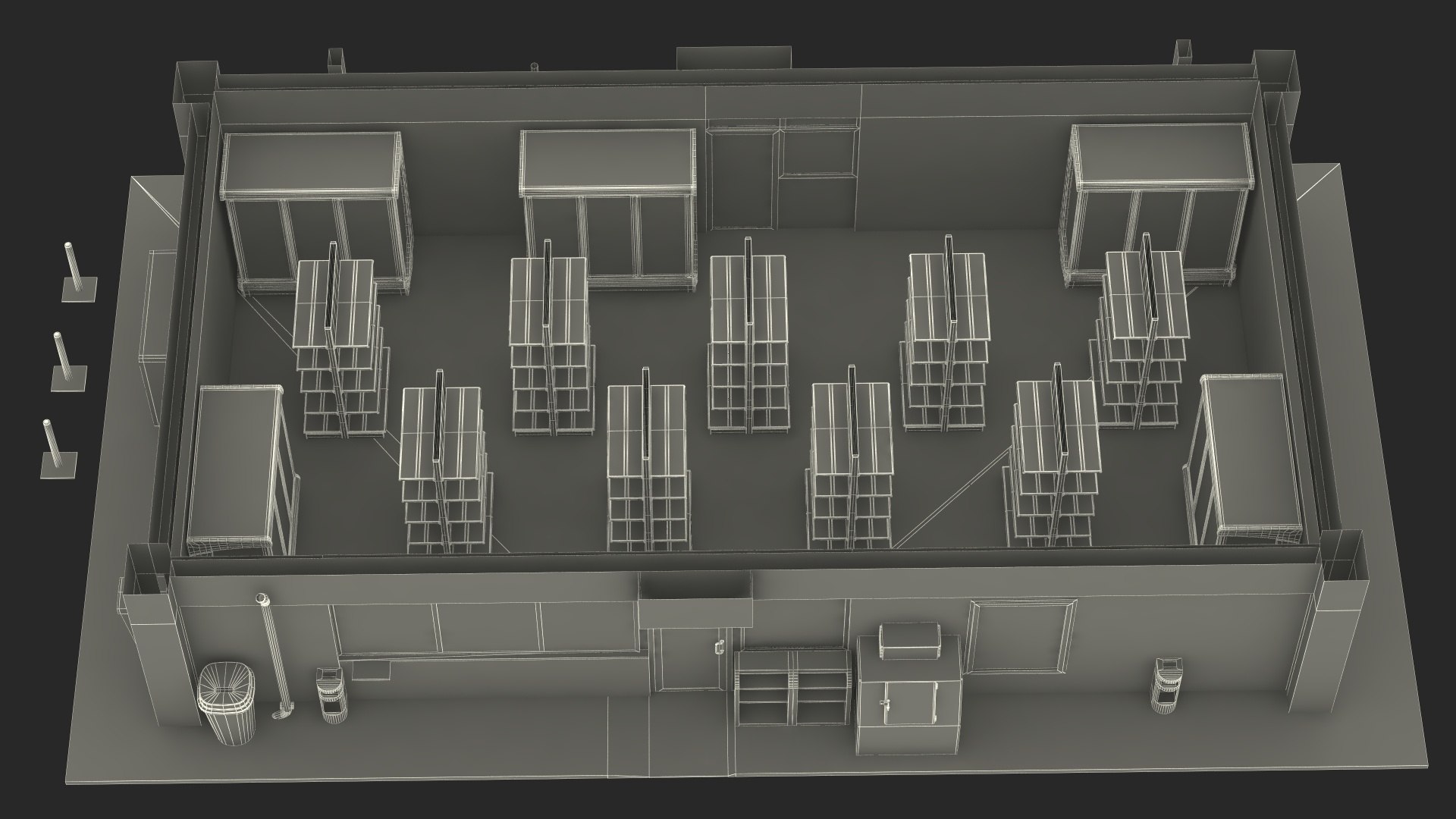 3D Small Shop Building model - TurboSquid 2116278