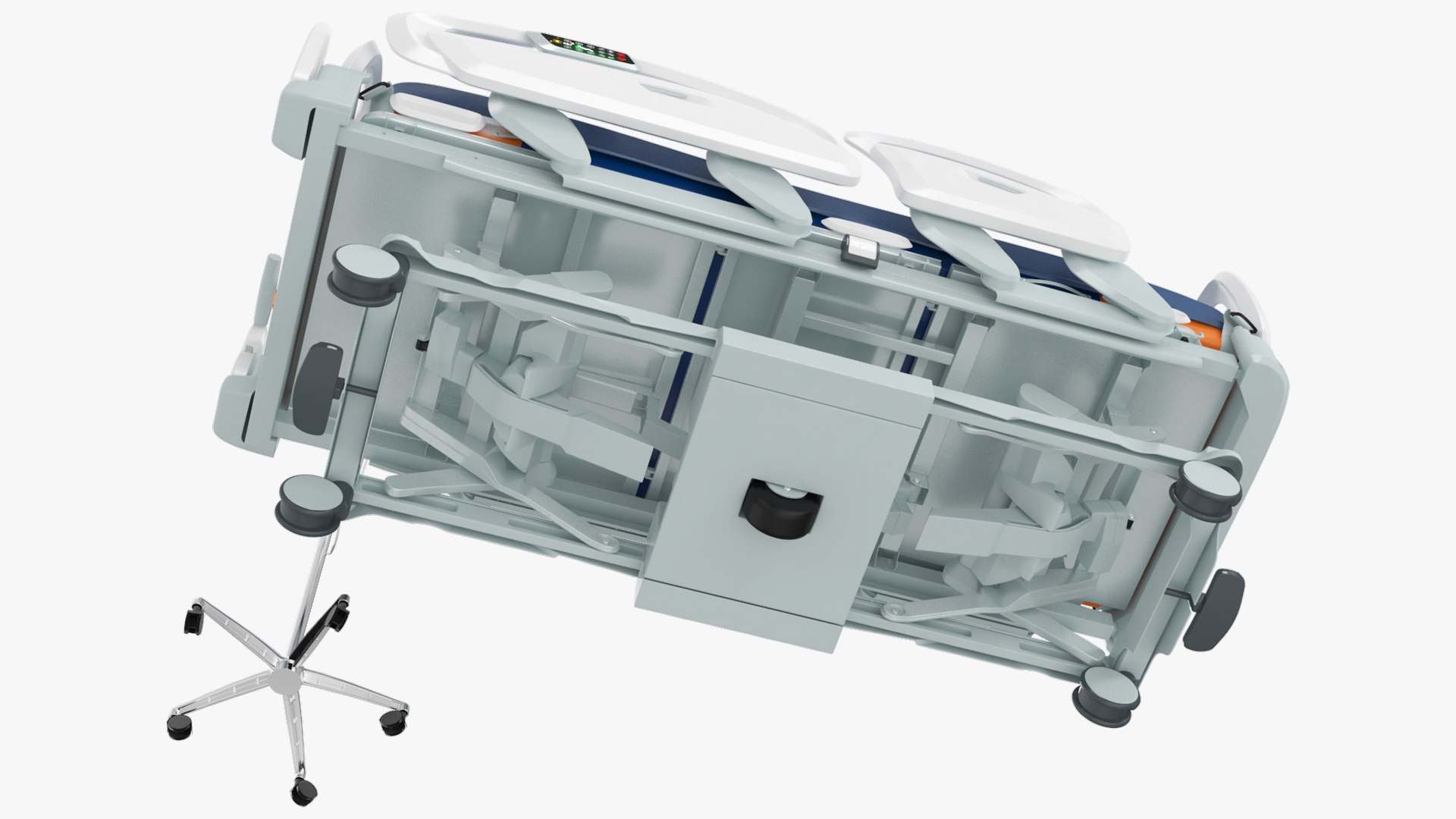 3D Smart Hospital Bed With IV Infusion Stand - TurboSquid 2509342