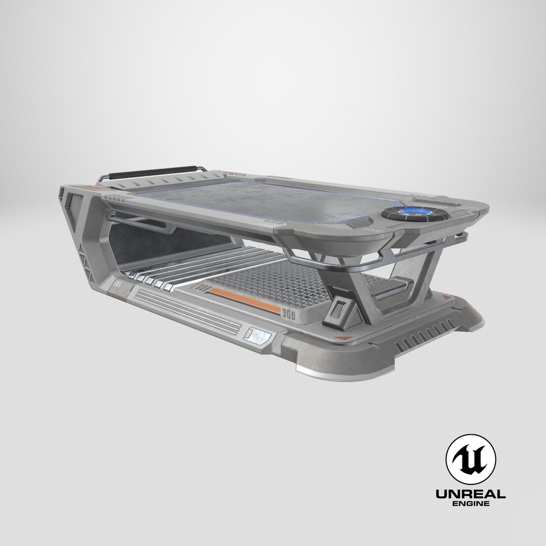 3D Sci-fi Holographic Control Panel - TurboSquid 2301944