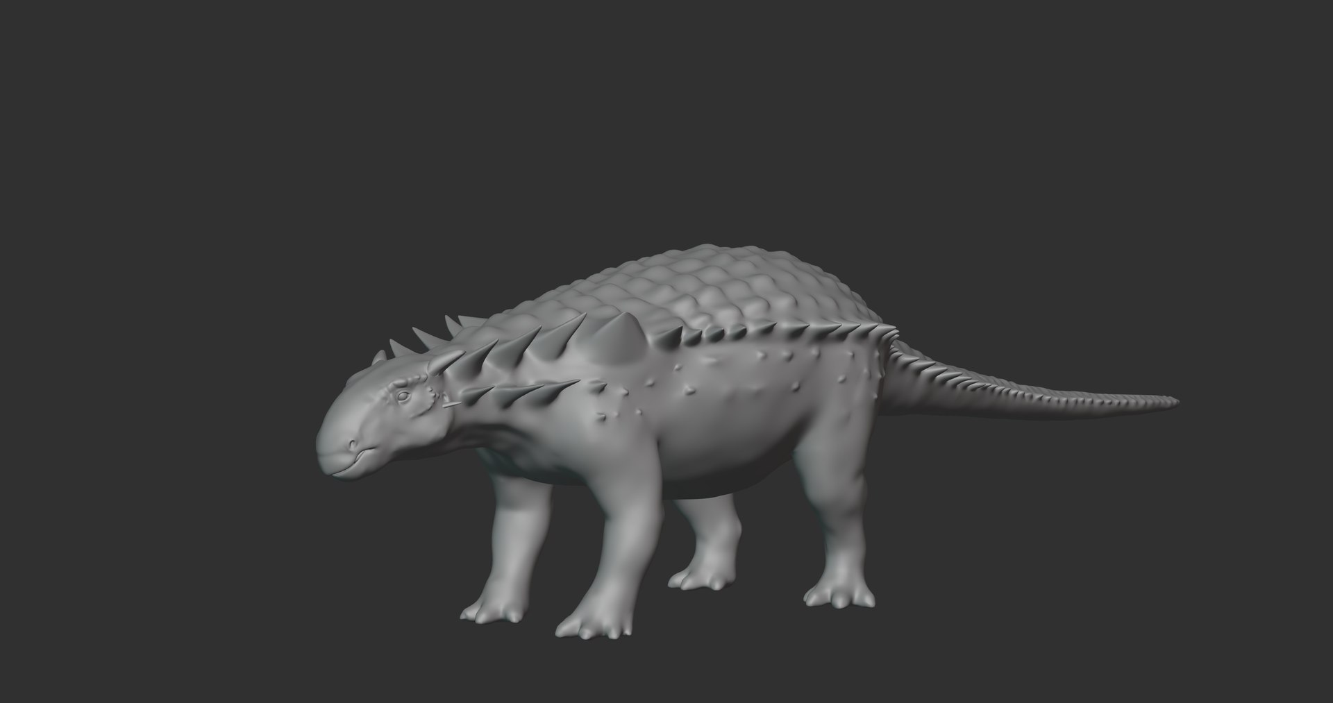 modelo 3d Gargoyleosaurus Basemesh Low Poly - TurboSquid 1994629