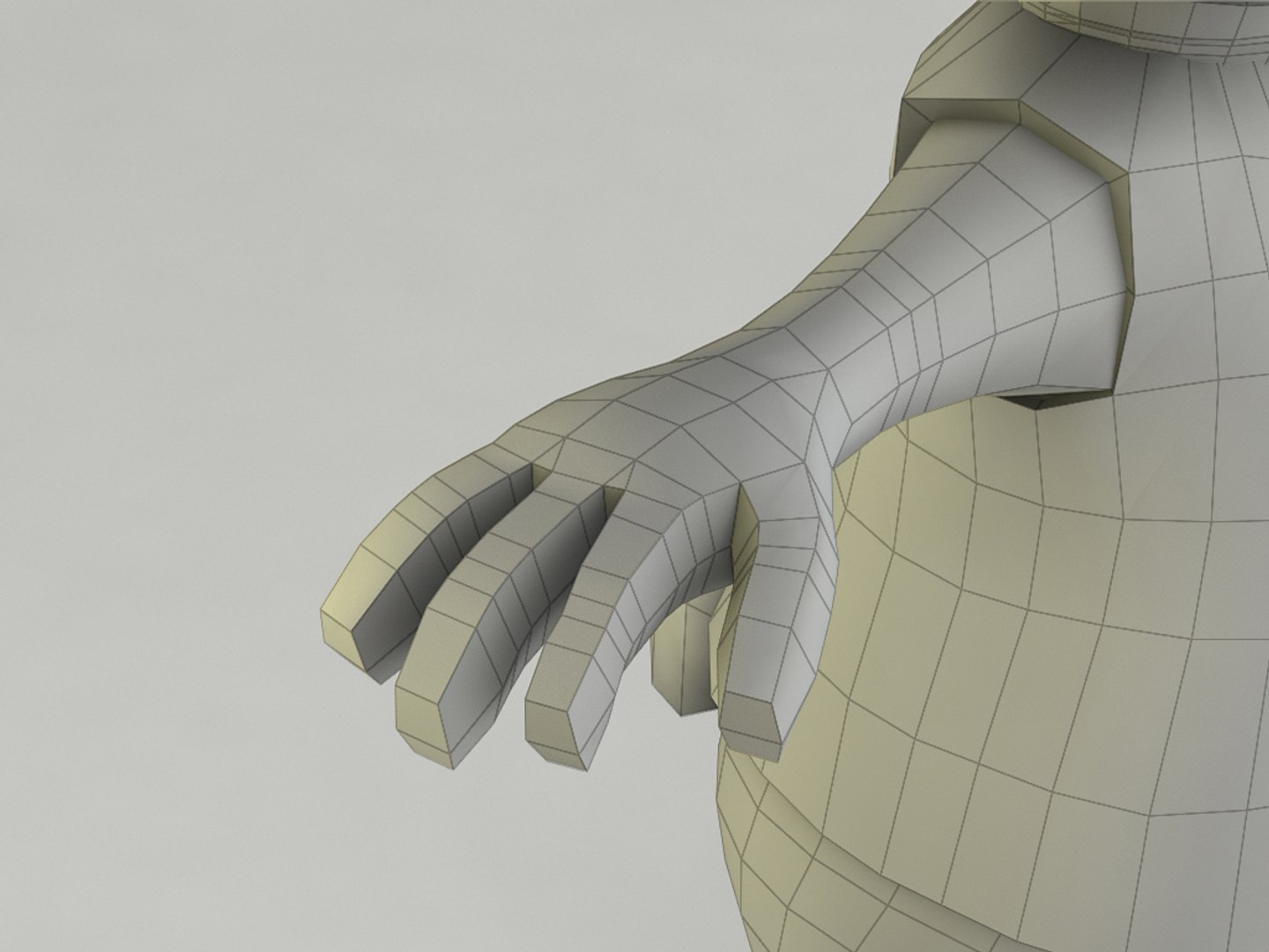 3d Model Of Character Bunny