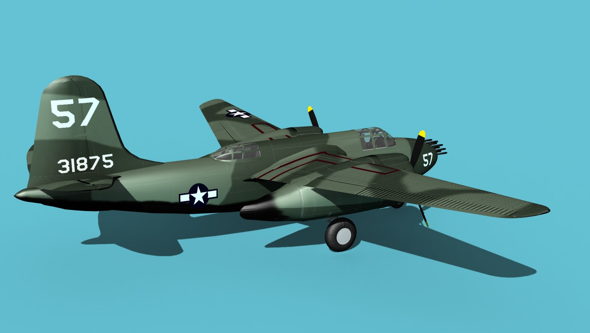 3D Douglas P70 Night Hawk V01 - TurboSquid 1917771