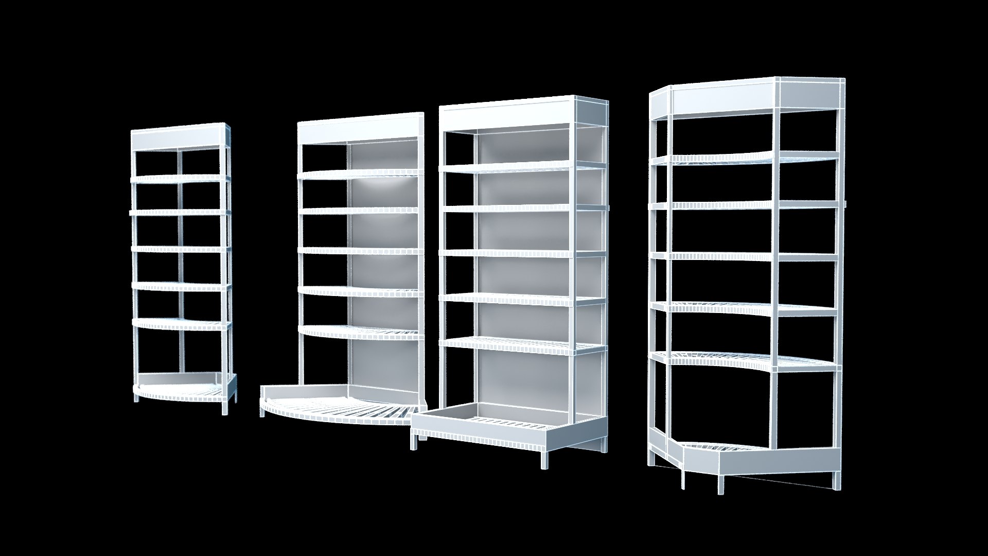 Shelf Rack Wood 3d 3D Model - TurboSquid 1965149