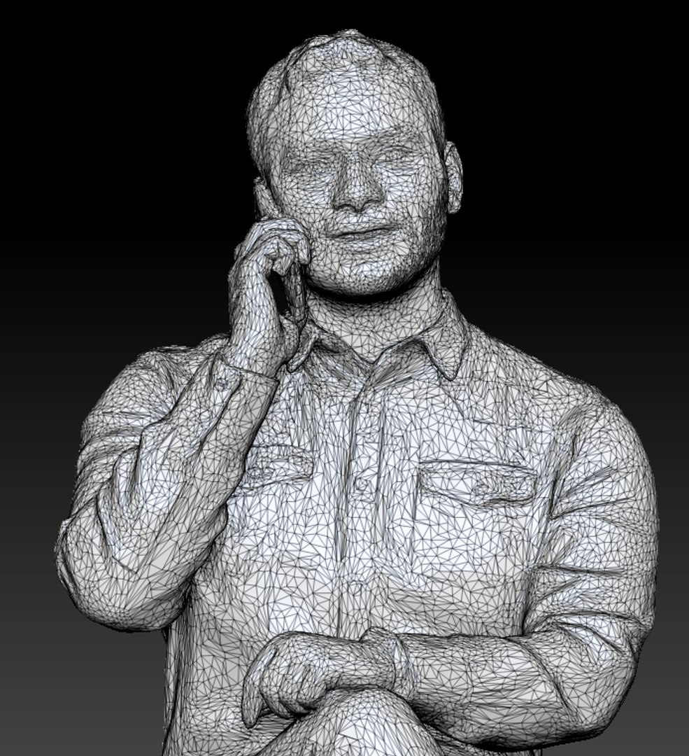 3D Photogrammetry Man Character People - TurboSquid 1687287