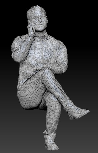 3D photogrammetry man character people - TurboSquid 1687287