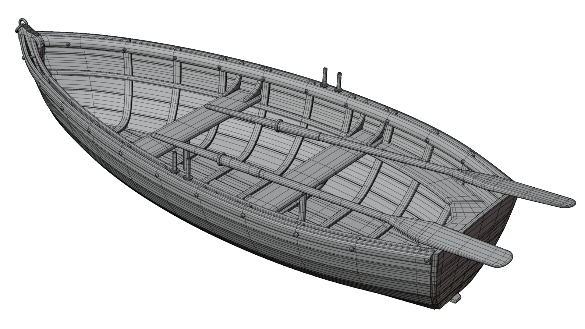 Old Boat 01 F 3D Model - TurboSquid 2258688
