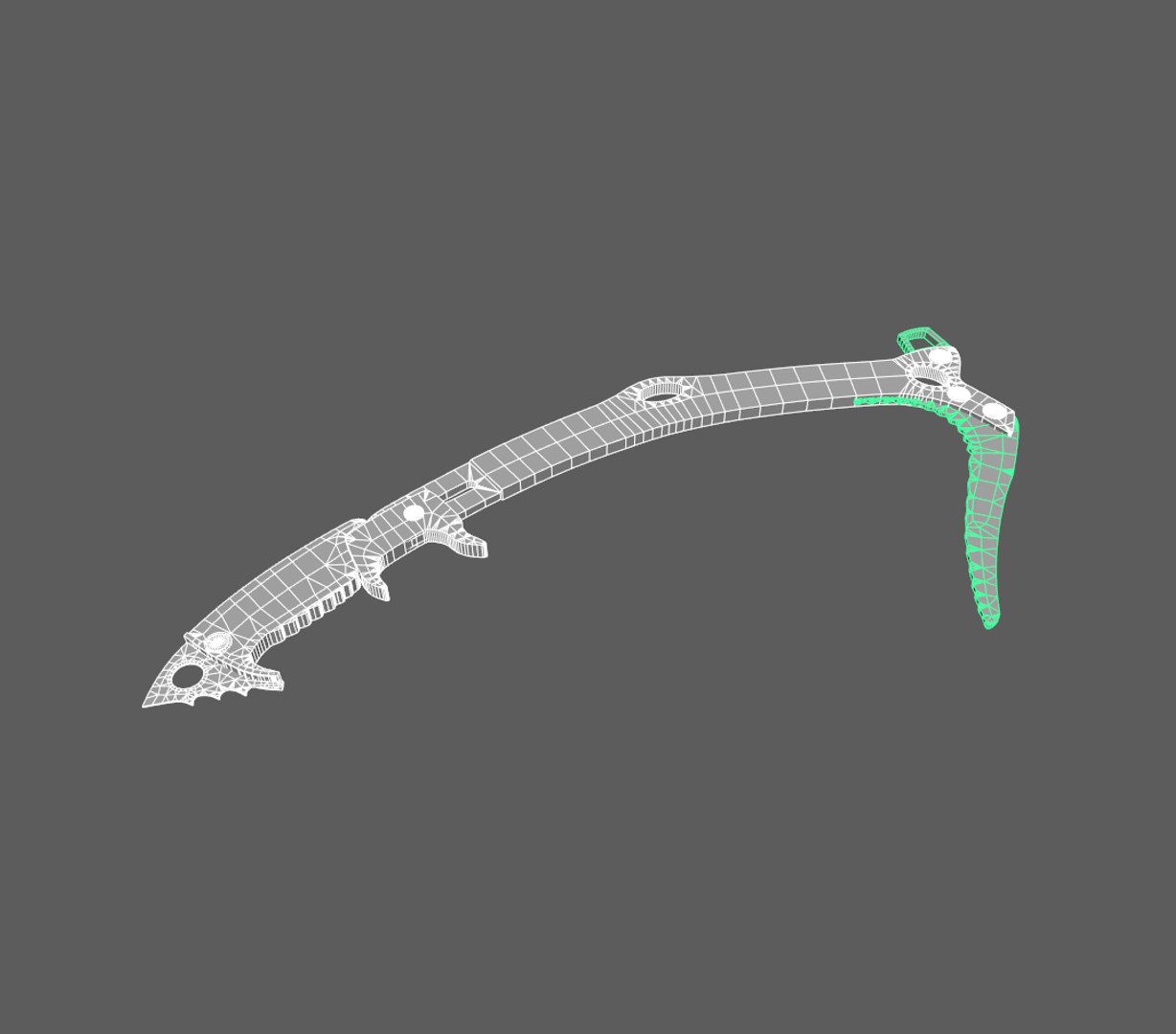 3D ice axe - TurboSquid 1339337
