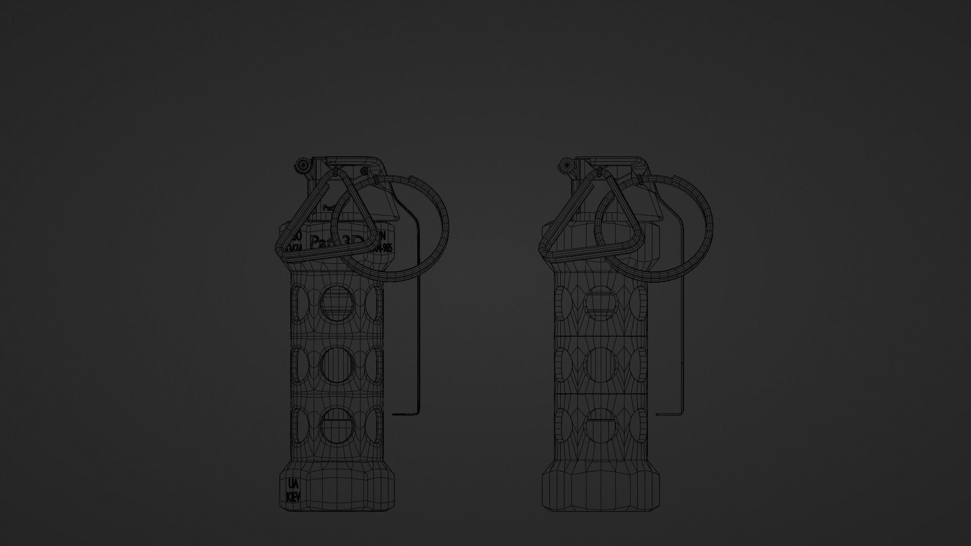 FlashBang 3D 3D Model - TurboSquid 2015307