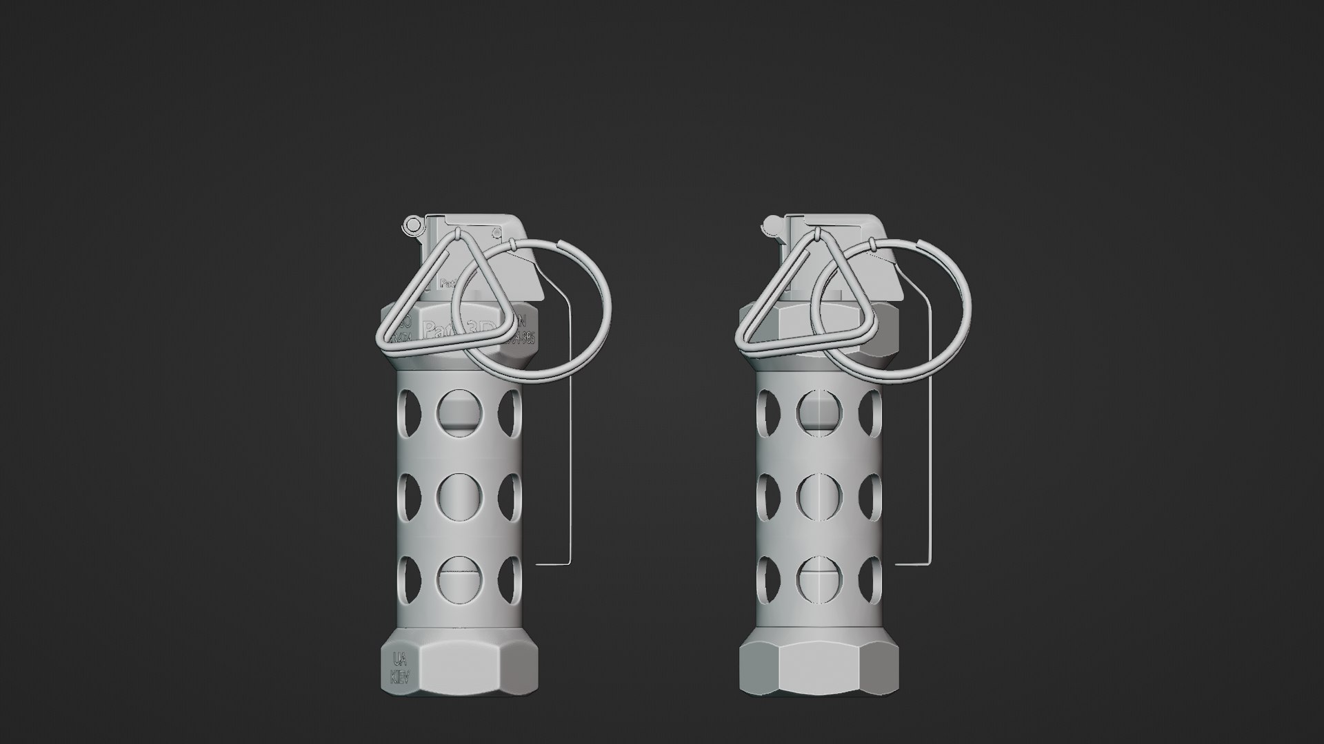 FlashBang 3D 3D Model - TurboSquid 2015307