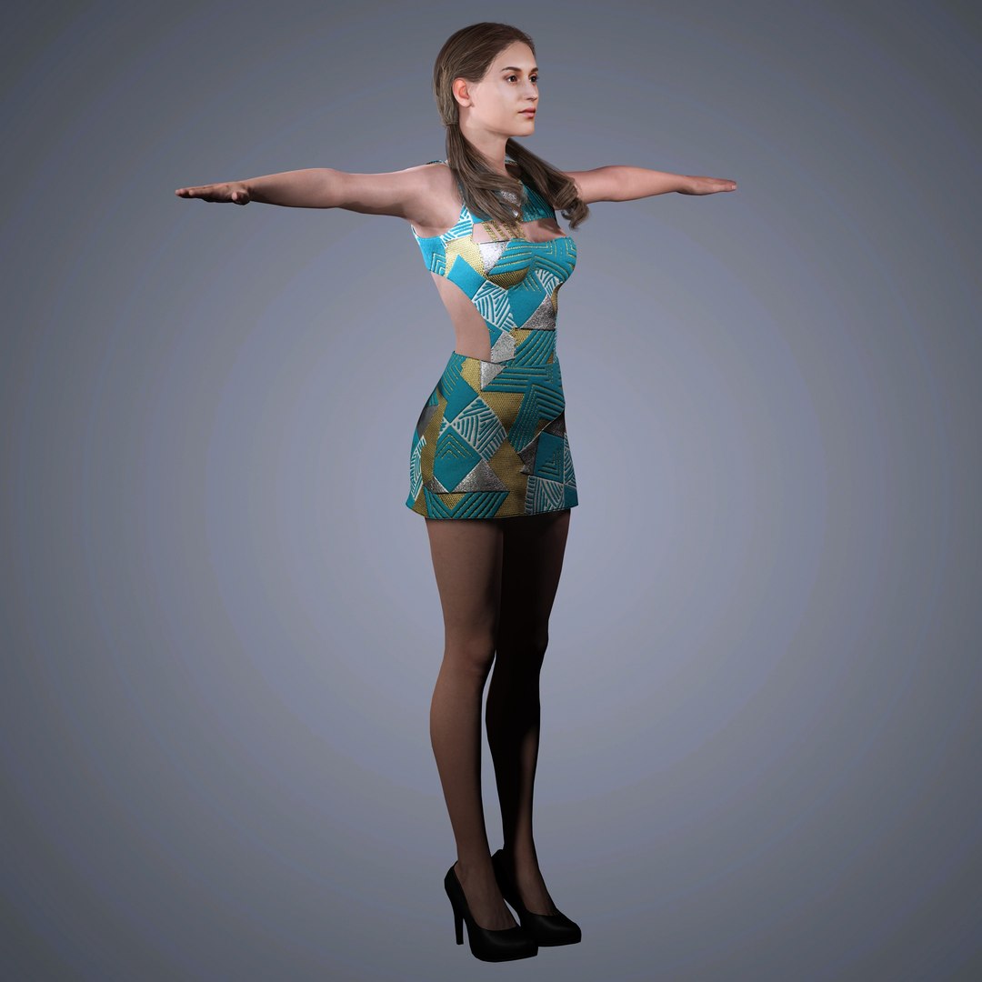 Alicia Vikander Character 3D Model - TurboSquid 2342456