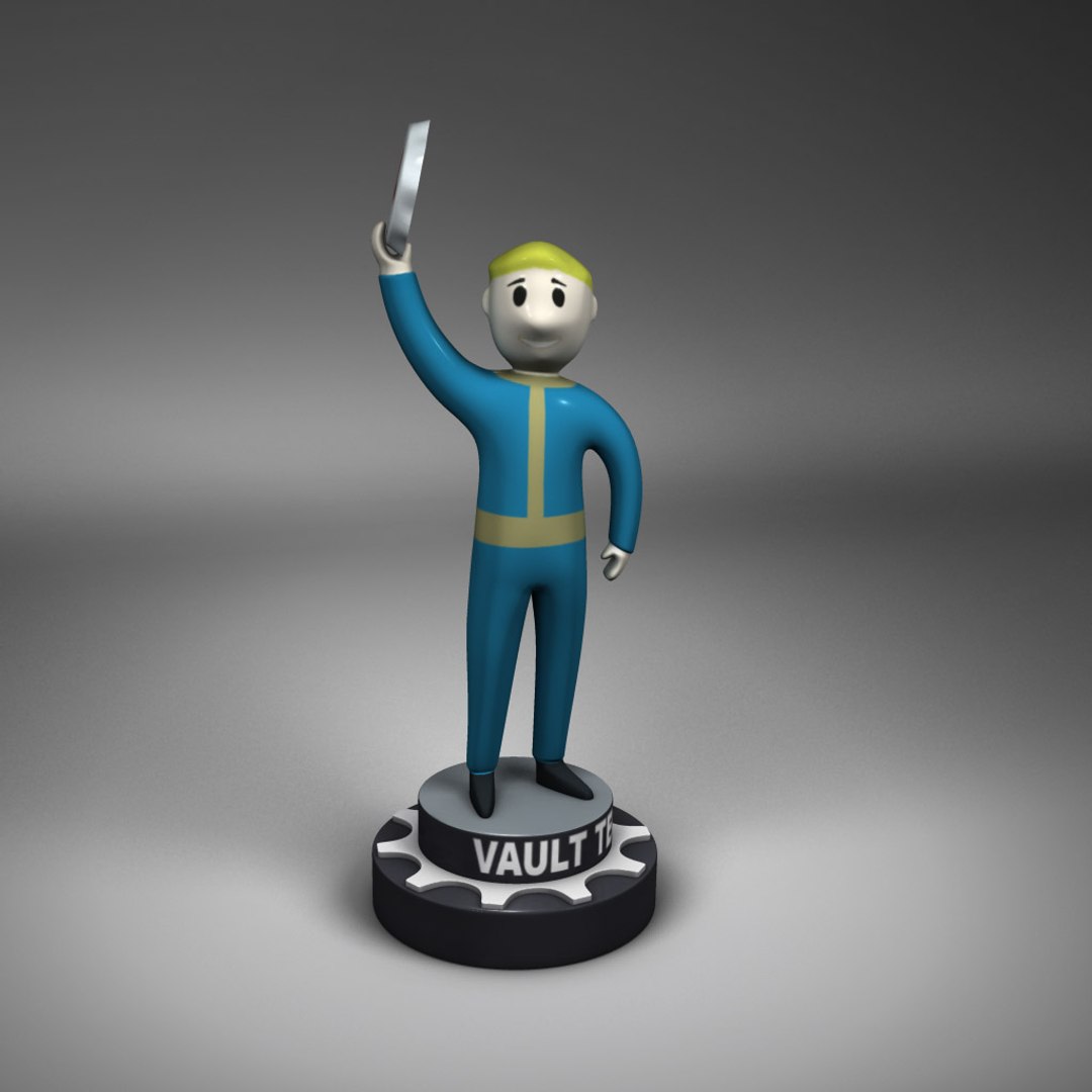3d Model Vault Boy