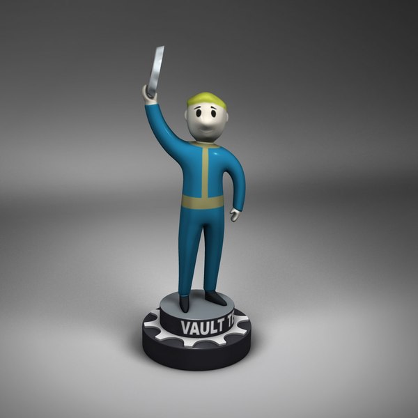 3d model vault boy