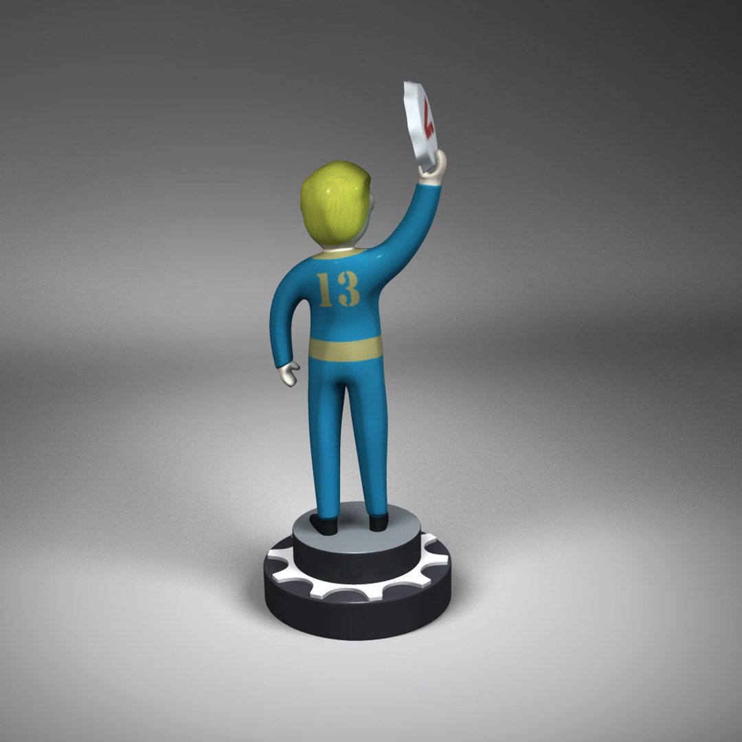 3d Model Vault Boy