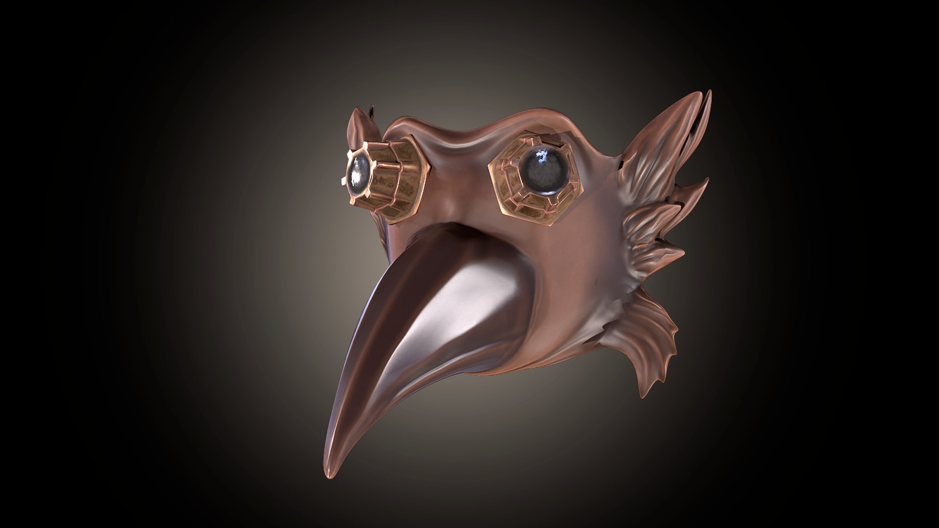 Plague Doctor Mask 3D Model - TurboSquid 2392270