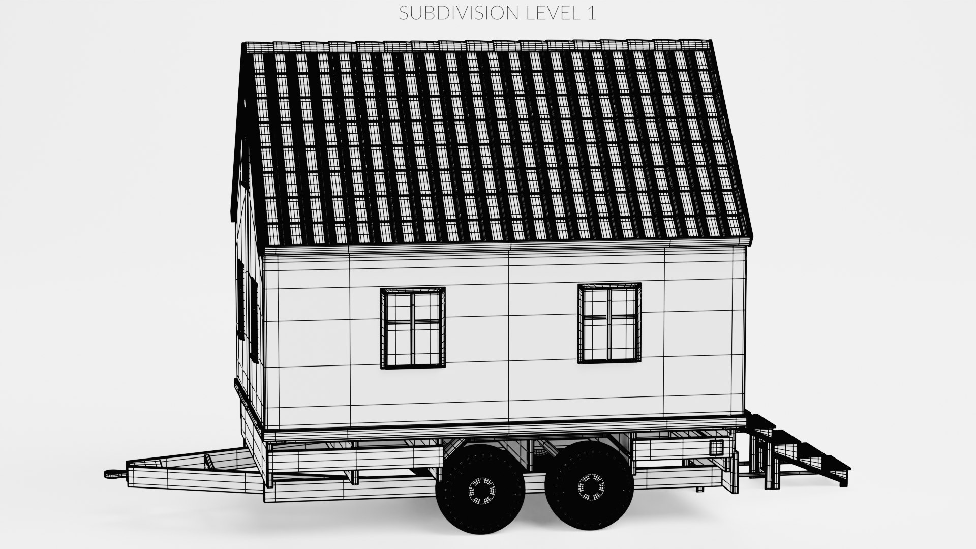 3D Tiny House 3 Model - TurboSquid 2112255