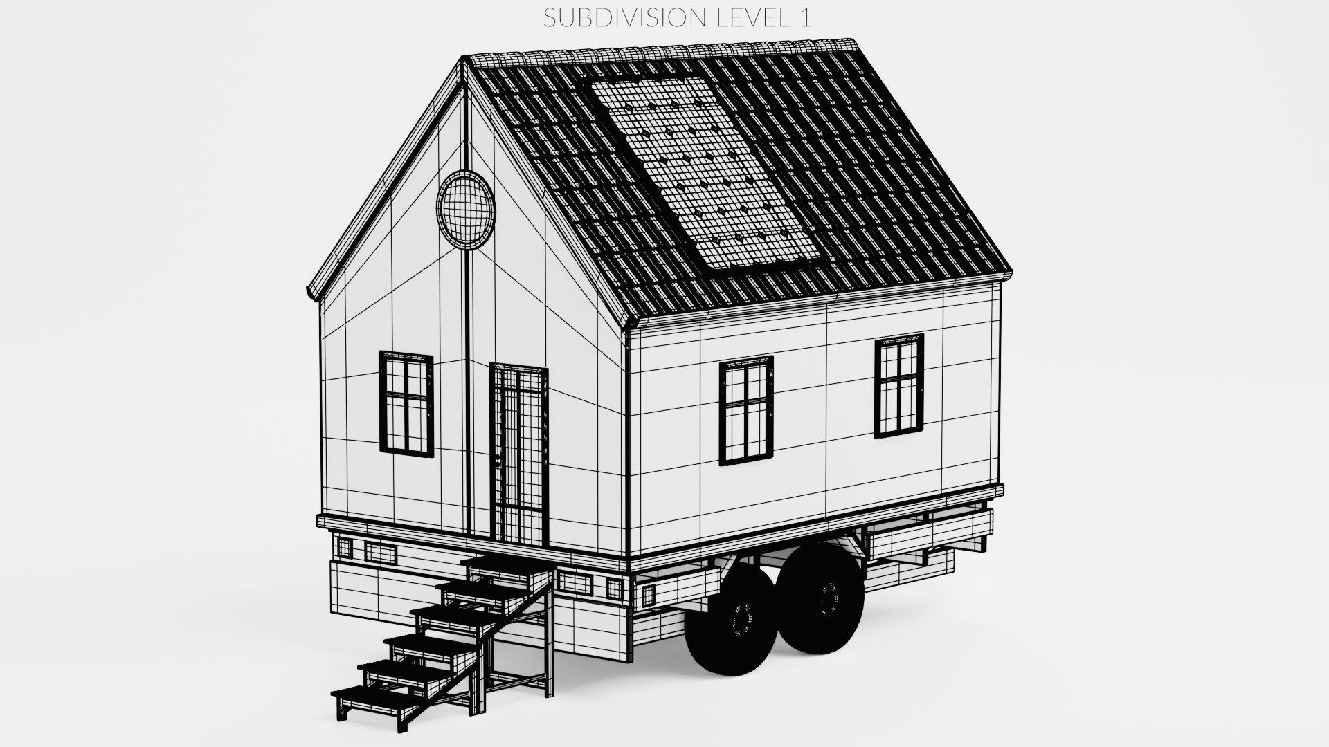 3D Tiny House 3 Model - TurboSquid 2112255