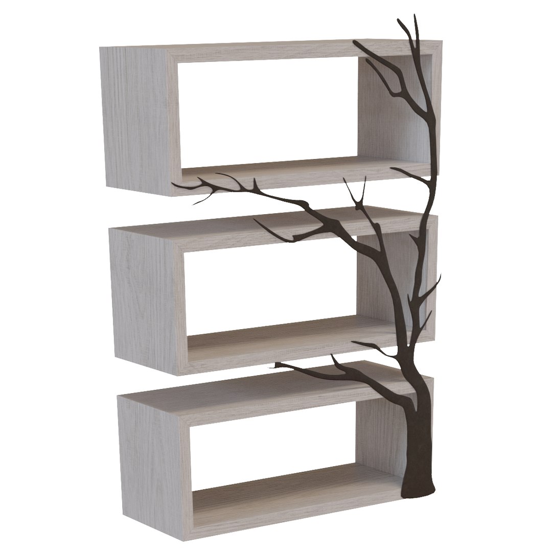 3D shelf - TurboSquid 1841027