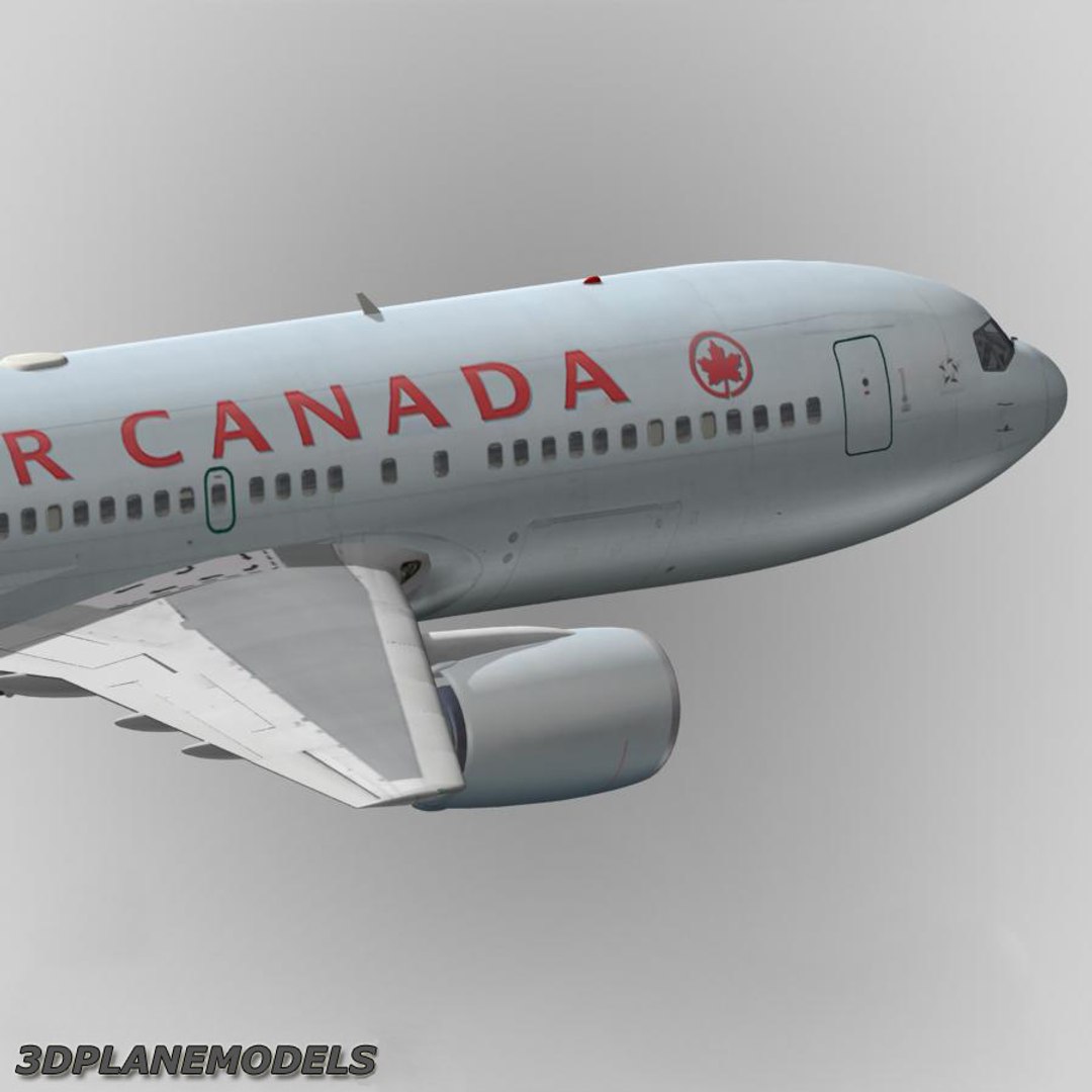 3d B767-200 Air Canada 767-200 Model