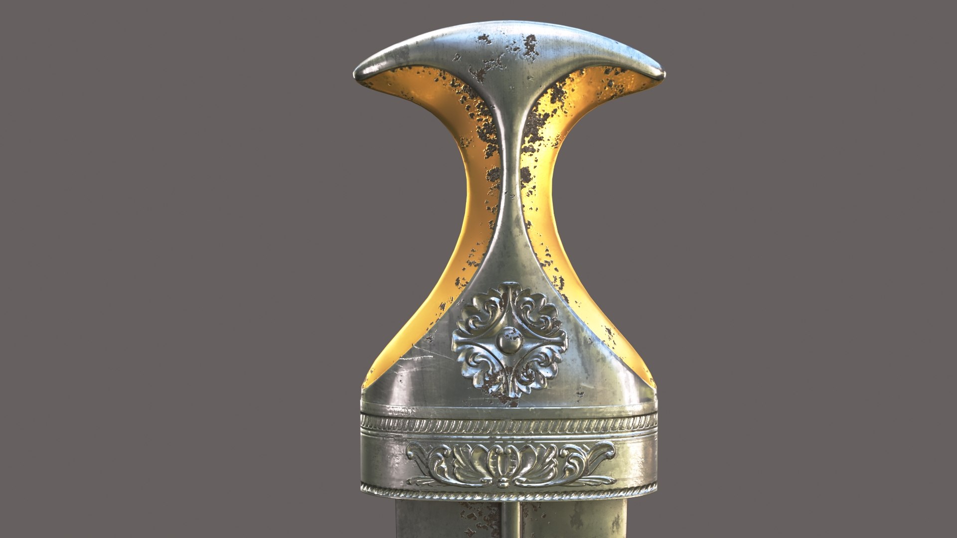 Omani Khanjar Dagger 3D Model - TurboSquid 1509290