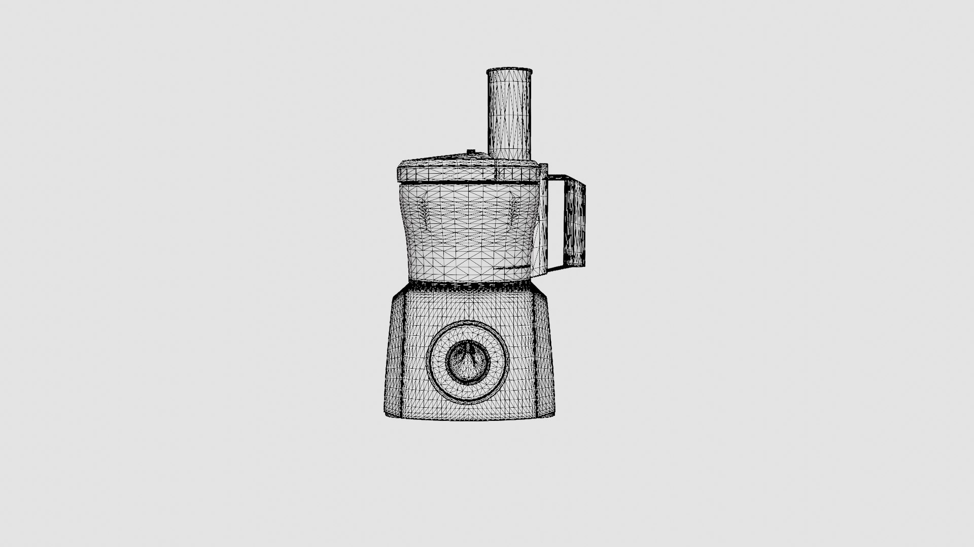 MultiTalent Food Processor 3D Model - TurboSquid 2244987