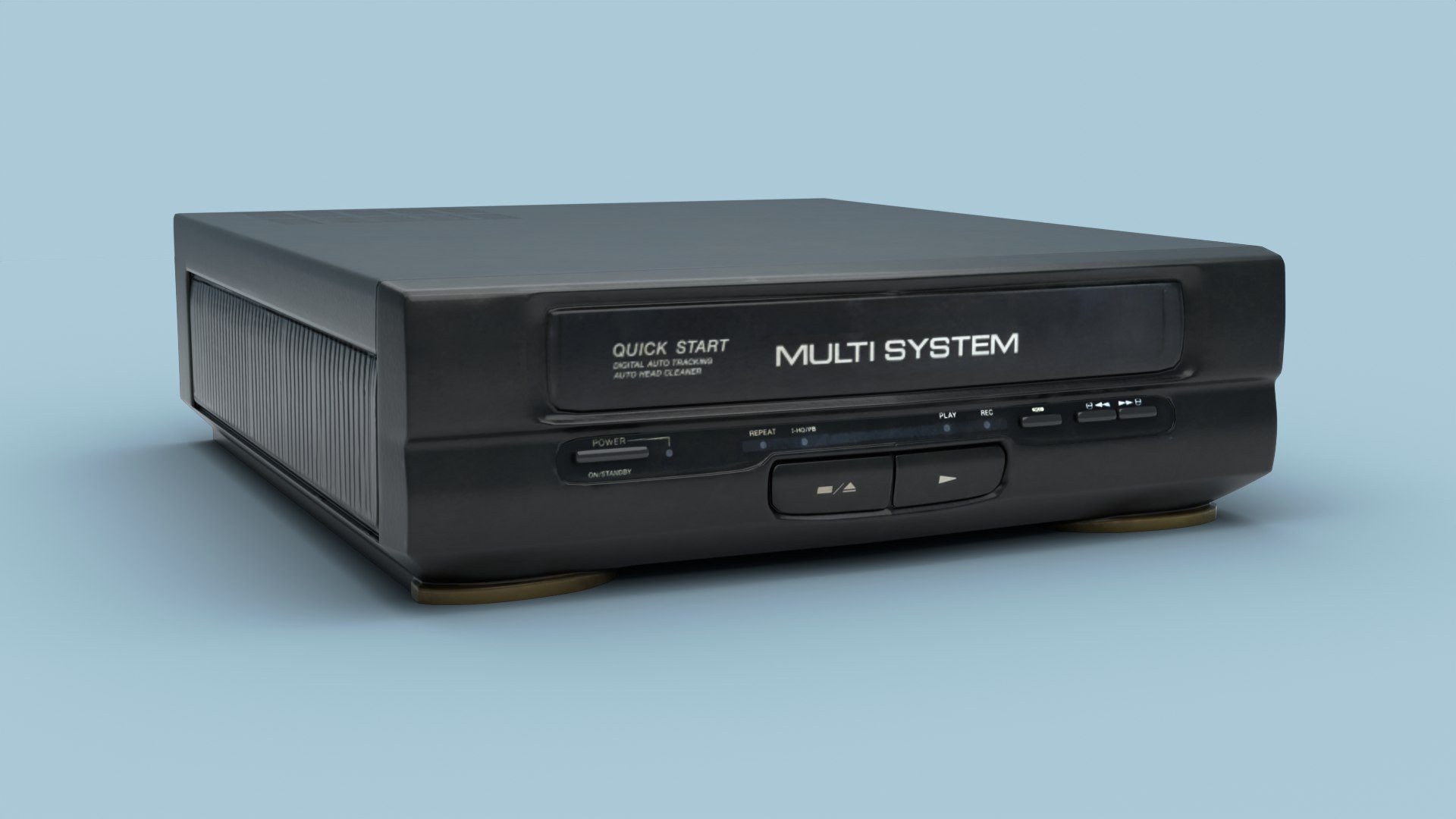 3D Model Retro VHS Player Video Recorder - TurboSquid 2460404
