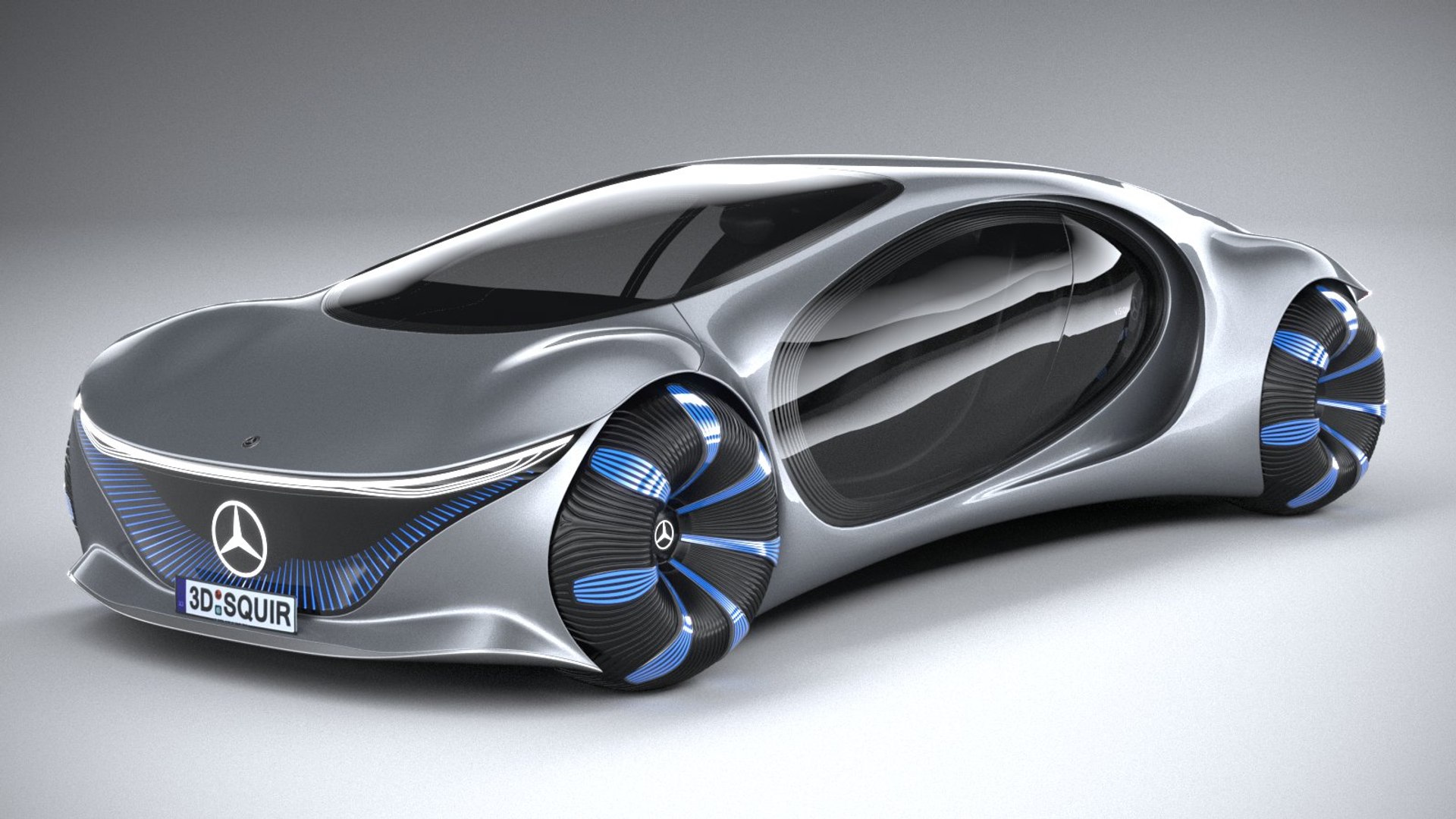 Mercedes Benz Vision 3D Model - TurboSquid 1510026