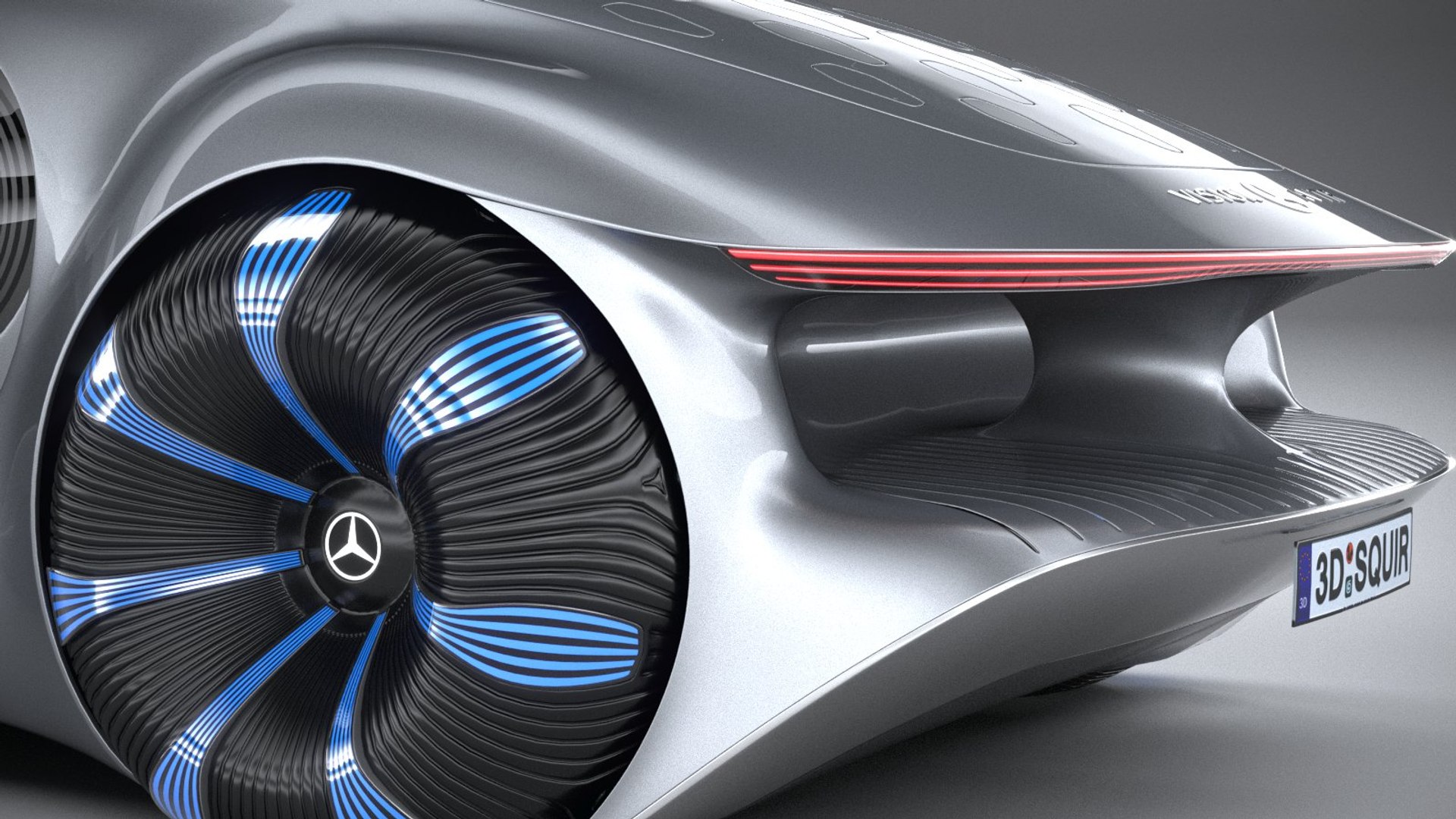 Mercedes Benz Vision 3D Model - TurboSquid 1510026