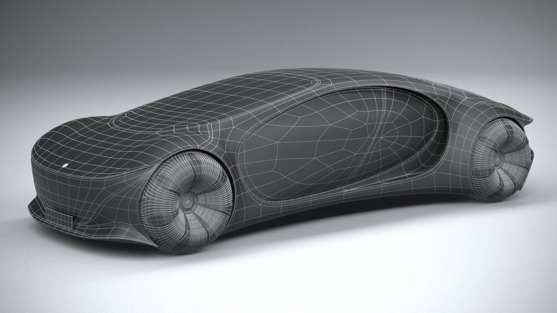 Mercedes benz vision 3D model - TurboSquid 1510026