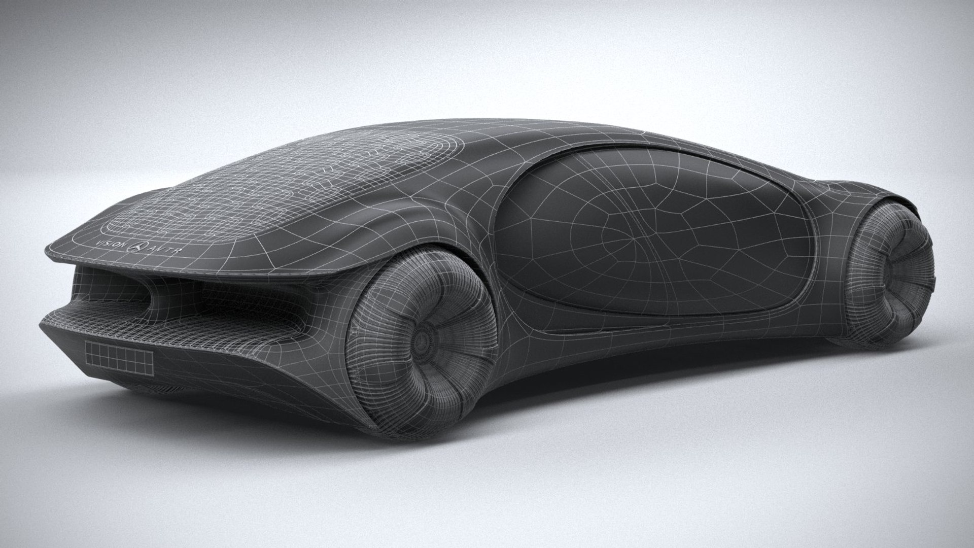 Mercedes benz vision 3D model - TurboSquid 1510026