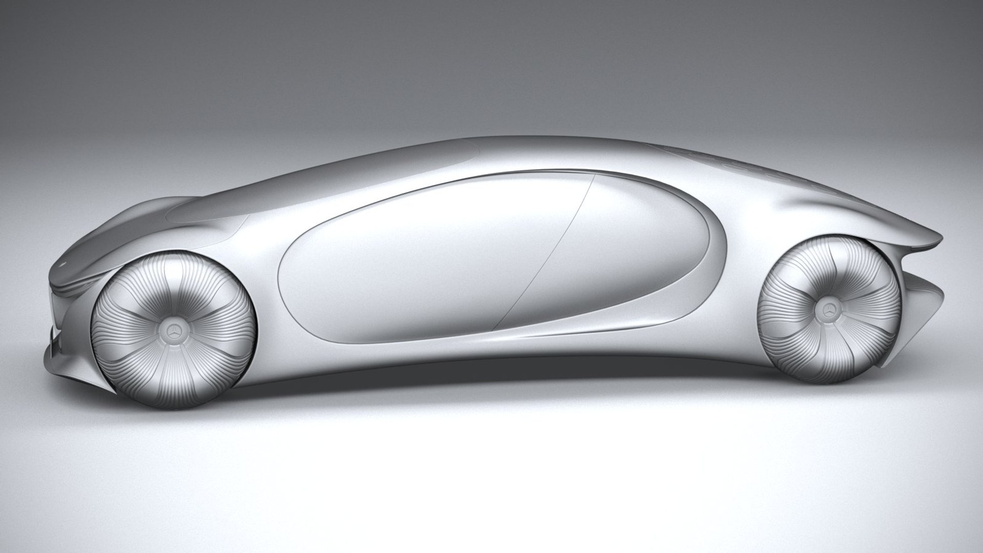 Mercedes benz vision 3D model - TurboSquid 1510026
