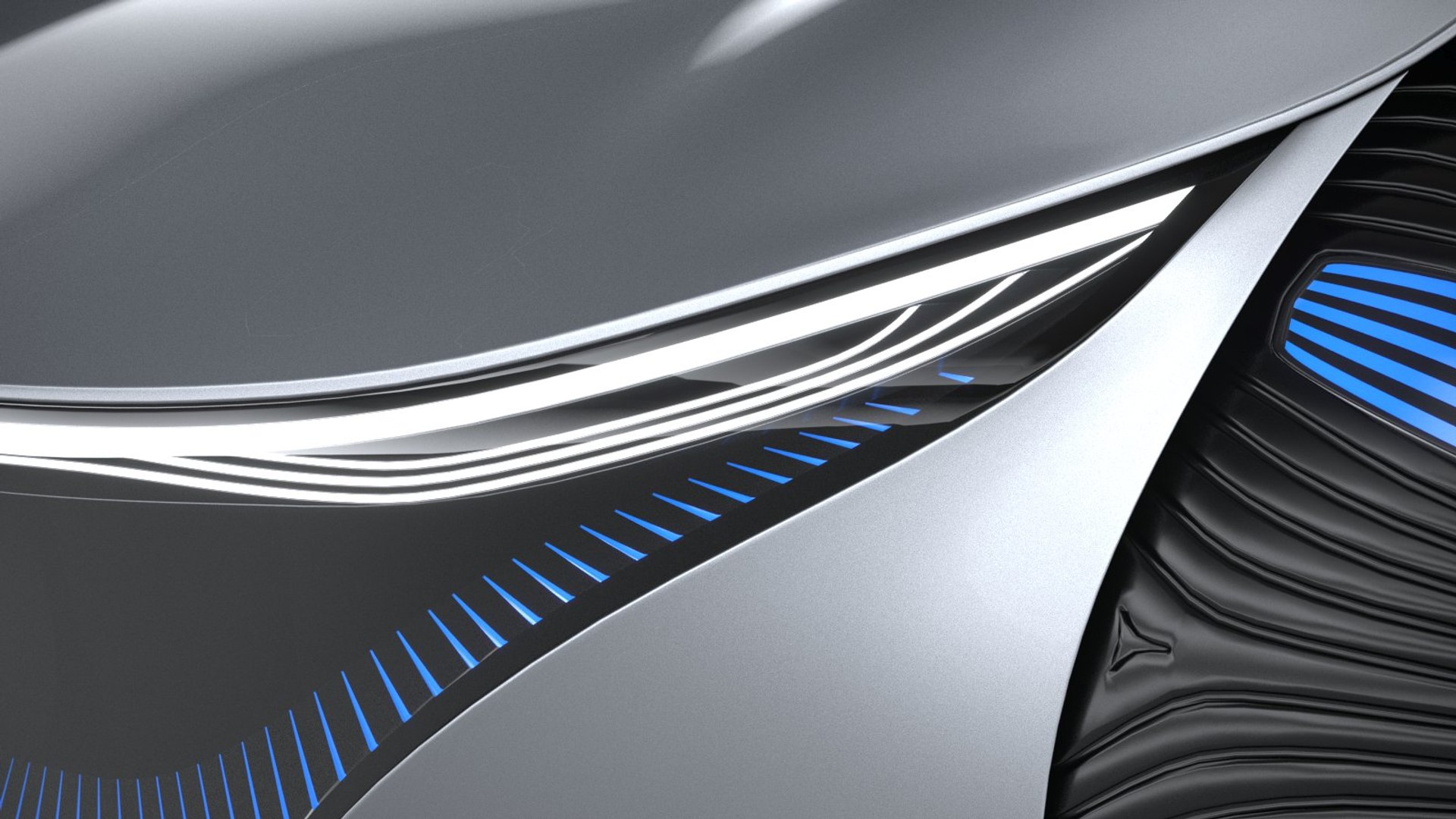 Mercedes Benz Vision 3D Model - TurboSquid 1510026