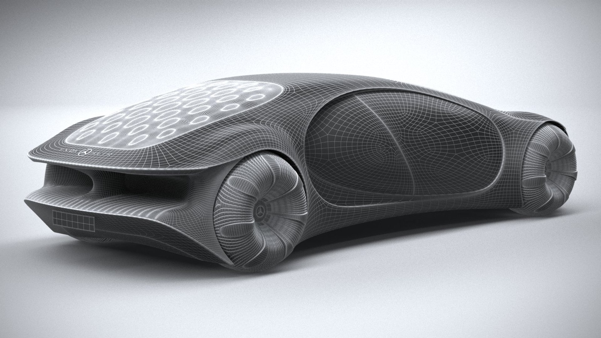 Mercedes benz vision 3D model - TurboSquid 1510026