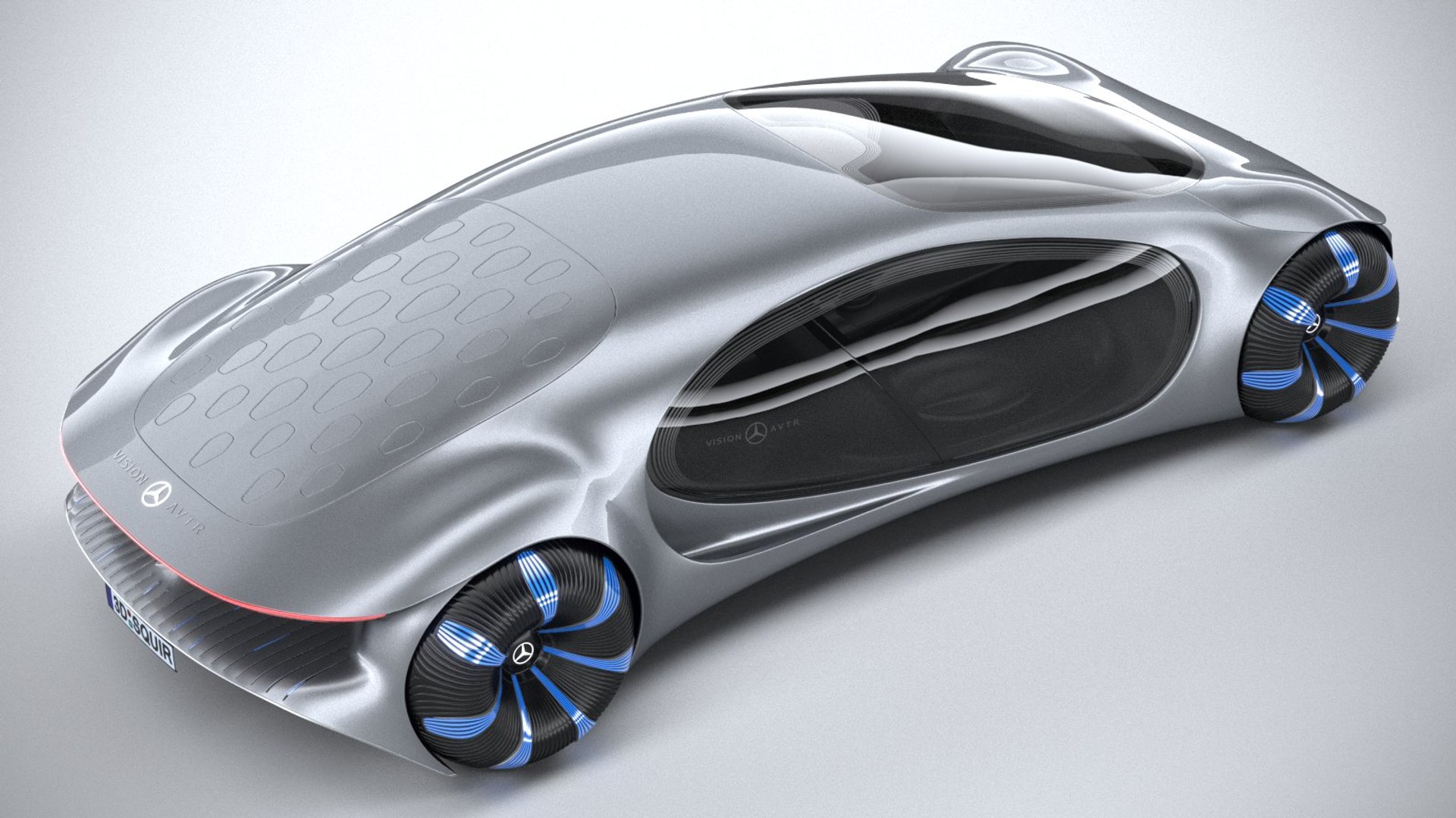 Mercedes benz vision 3D model - TurboSquid 1510026