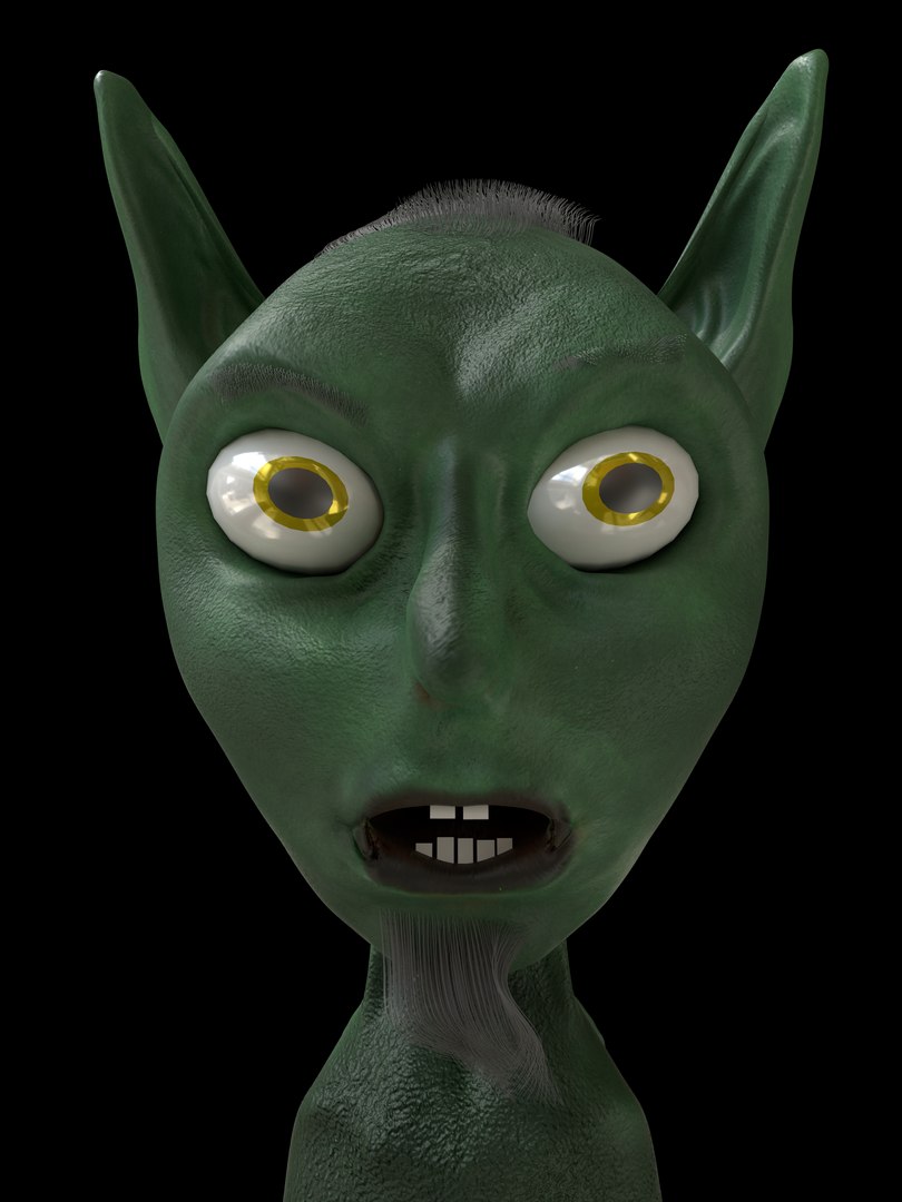 Free 3D Gnome Alien - TurboSquid 1309860