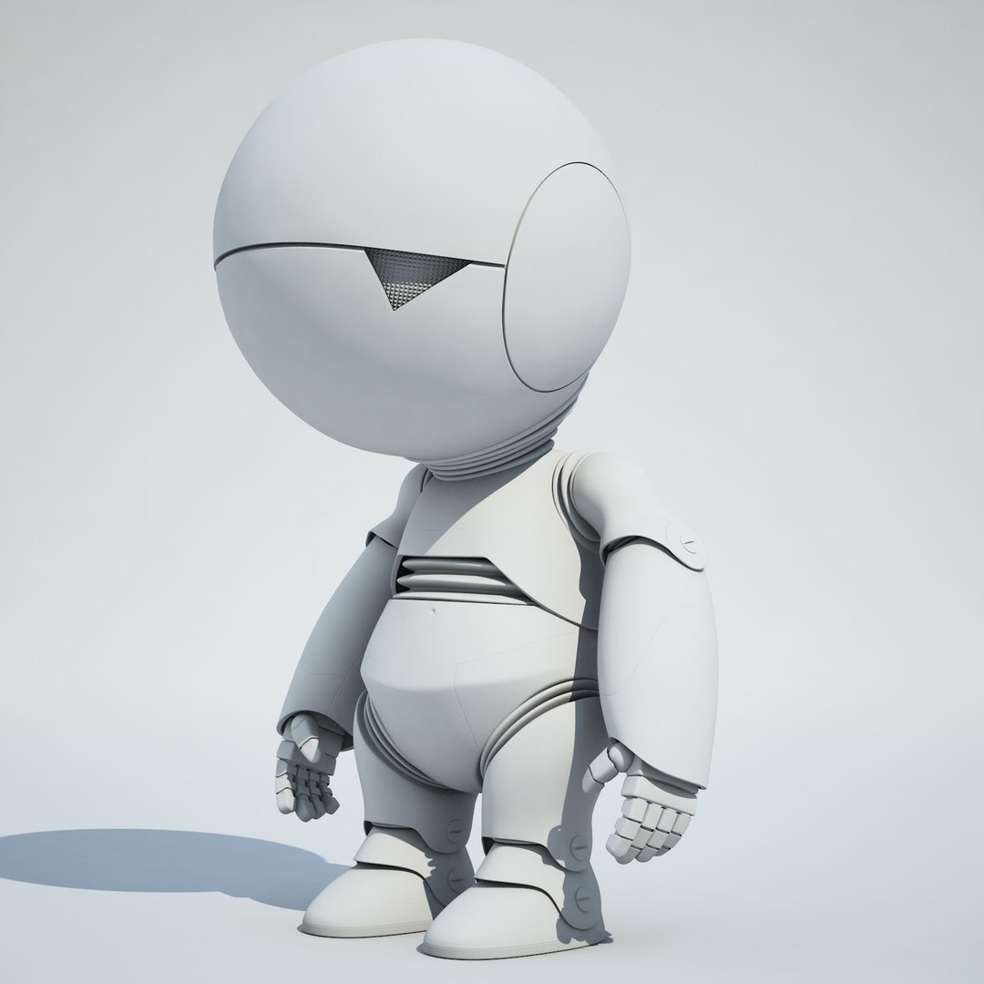 3d max marvin hitchhiker s
