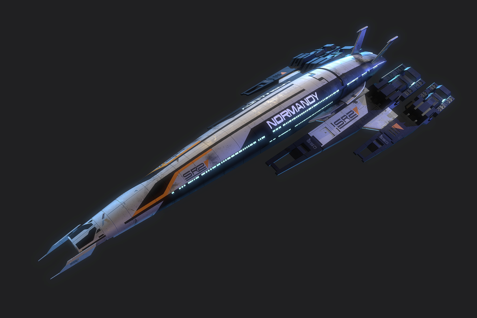 3D model Normandy SR-2 Mass Effect - TurboSquid 1848983