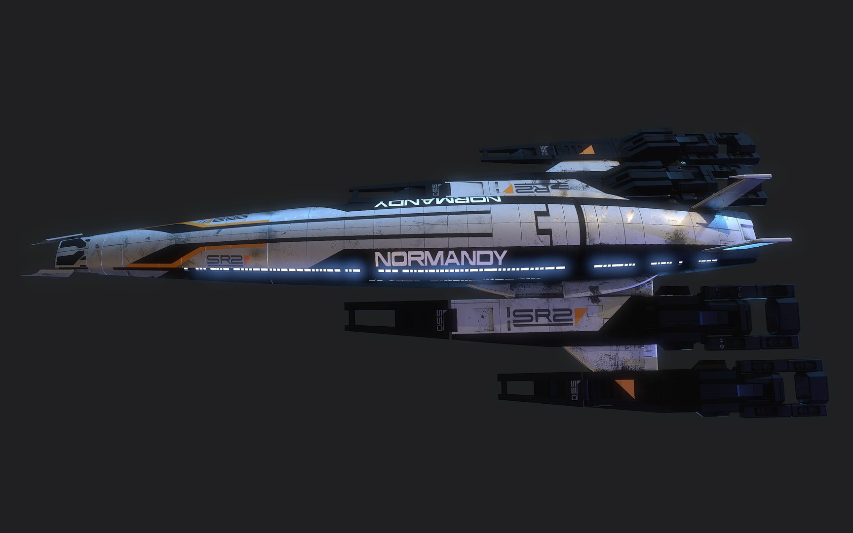 3D Model Normandy SR-2 Mass Effect - TurboSquid 1848983