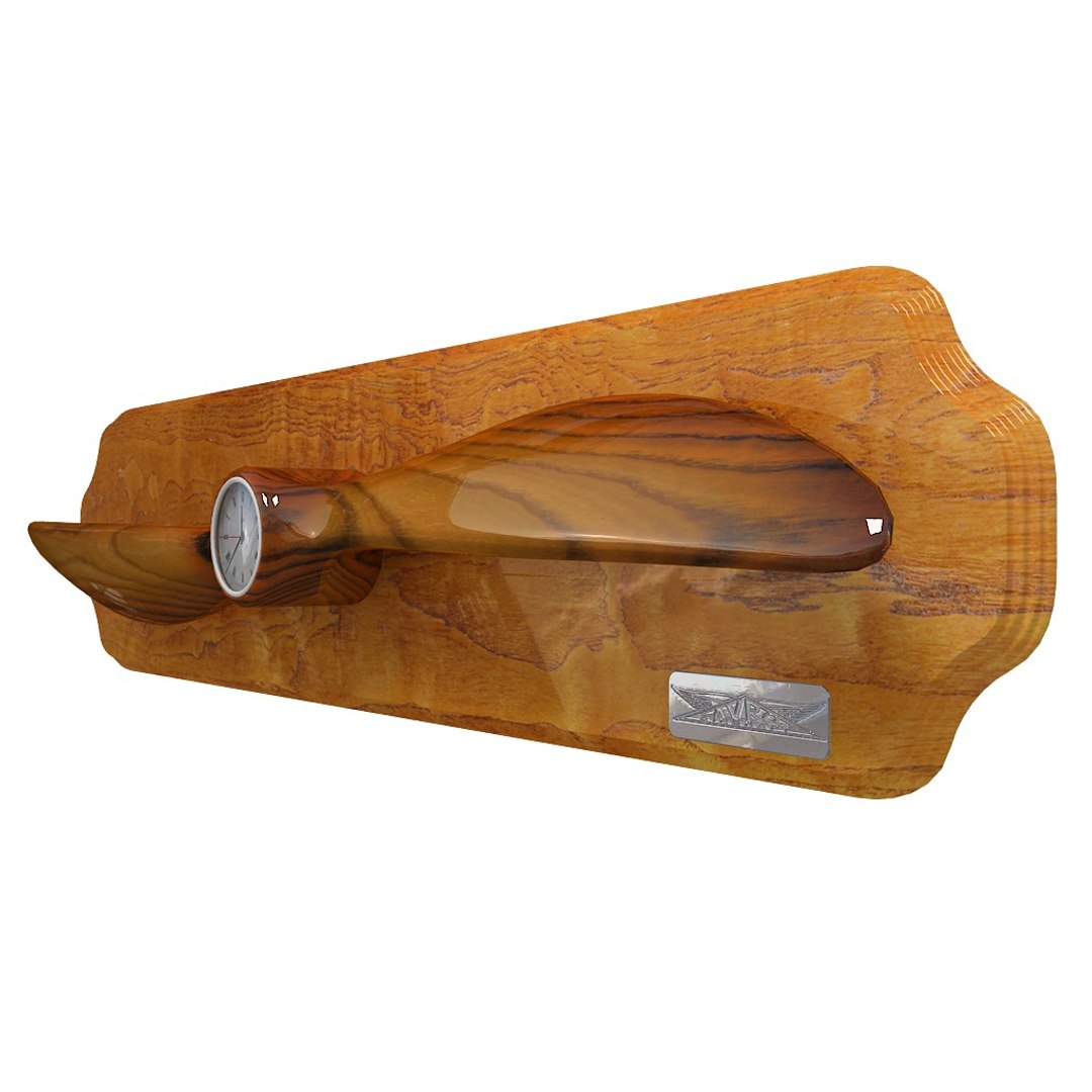 3ds Max Propeller Souvenir Clock