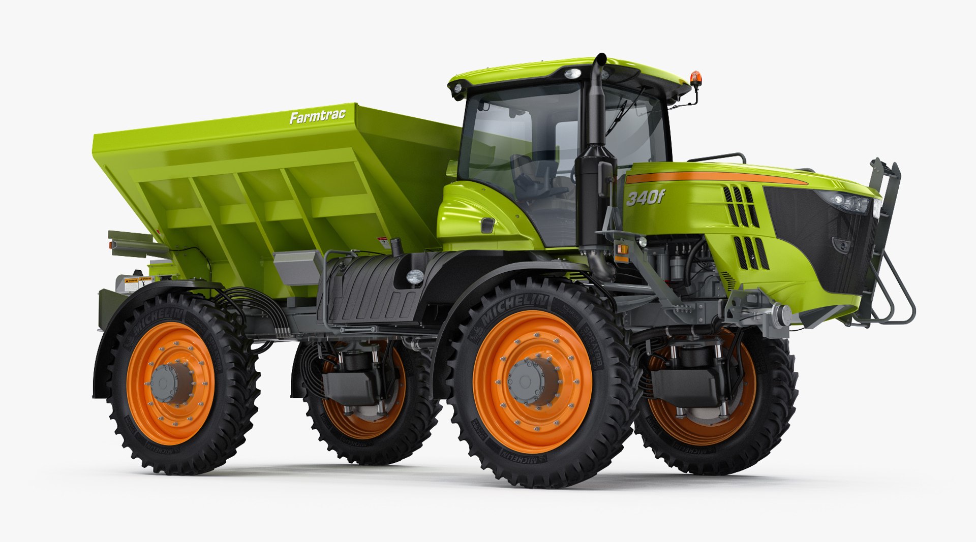 Tractor Spreader model - TurboSquid 2034068