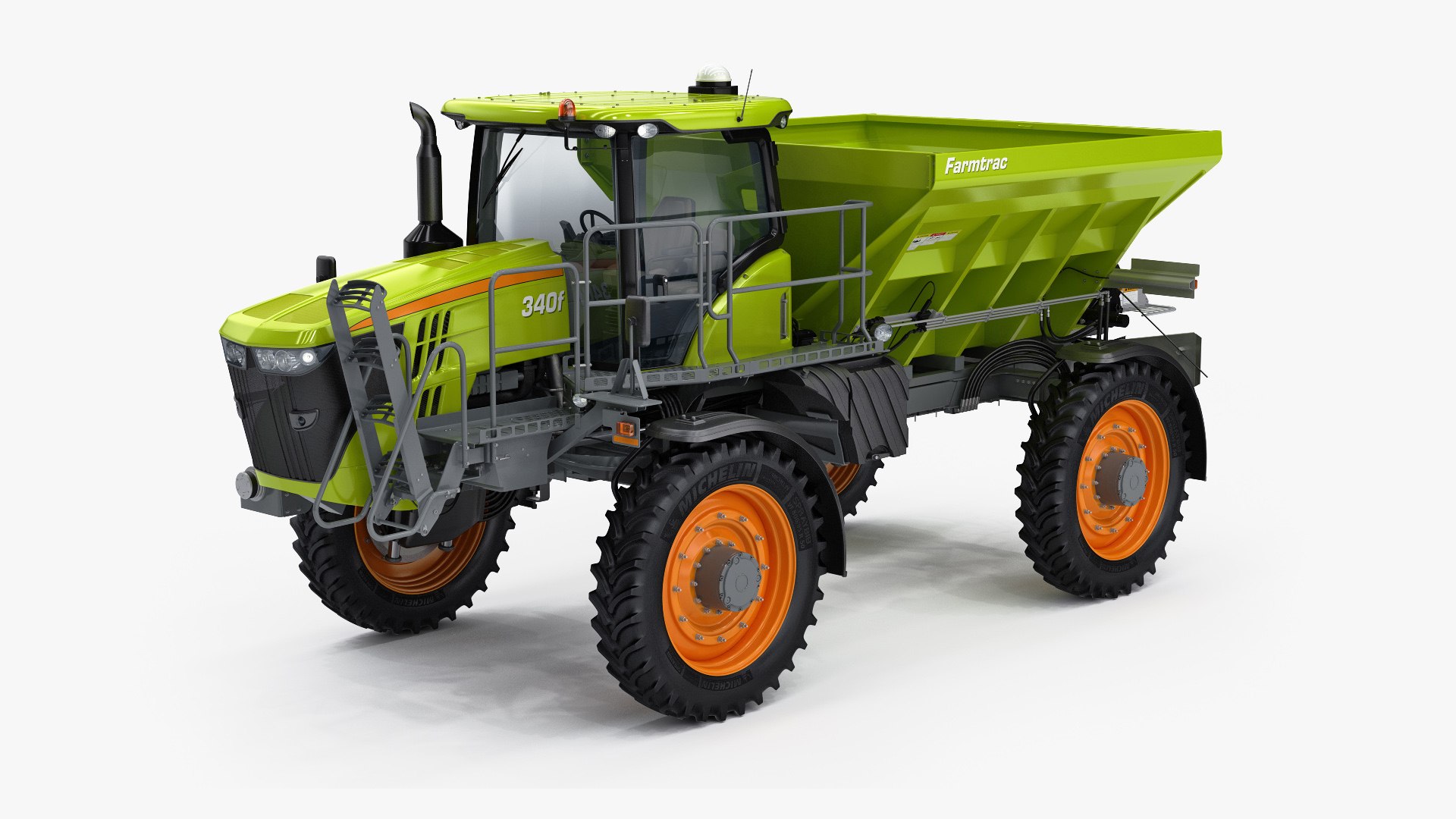 Tractor Spreader model - TurboSquid 2034068