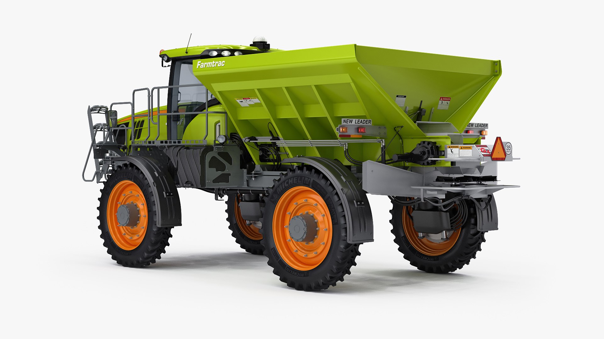 Tractor Spreader model - TurboSquid 2034068