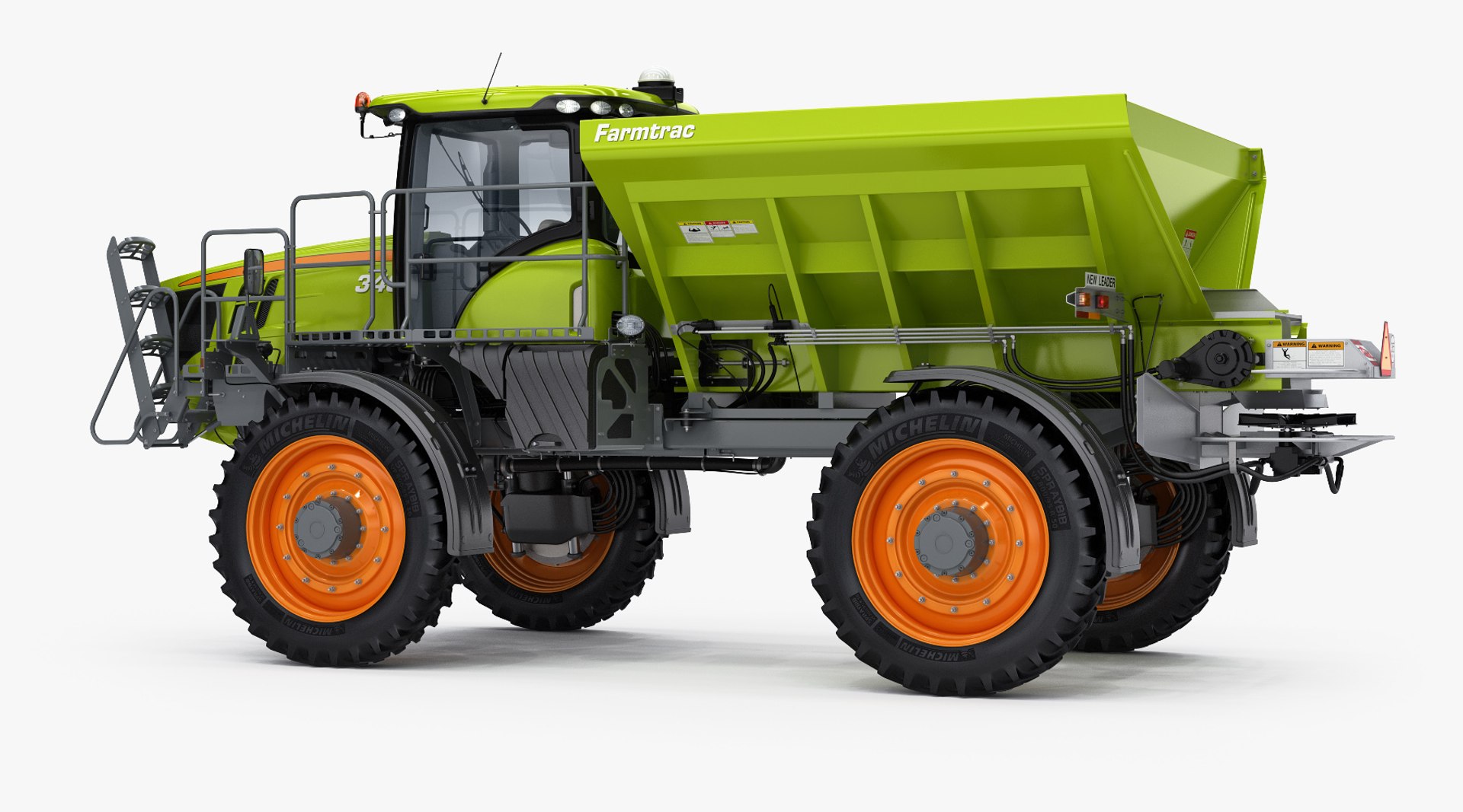 Tractor Spreader model - TurboSquid 2034068