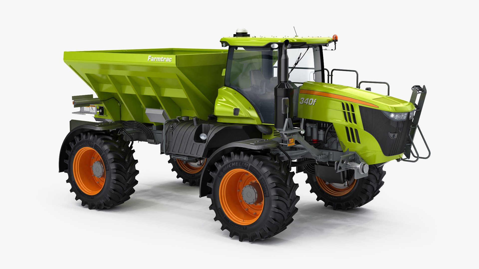 Tractor Spreader model - TurboSquid 2034068