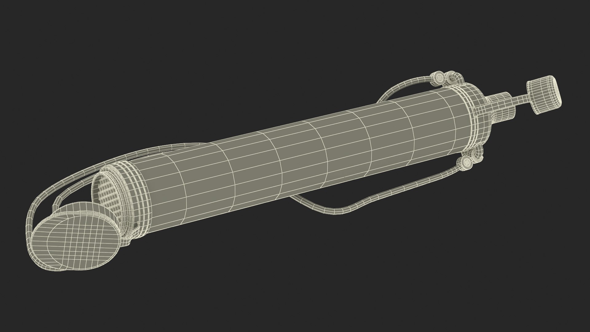 LifeStraw Water Filter Green Open 3D model - TurboSquid 1938224